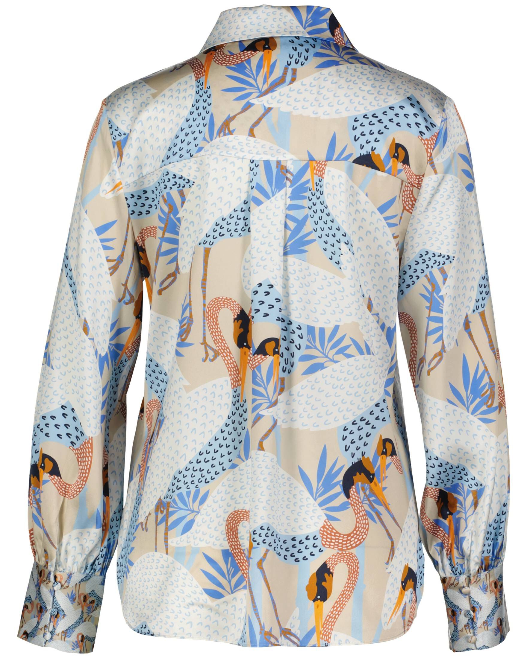 Damen Bluse mit Seide