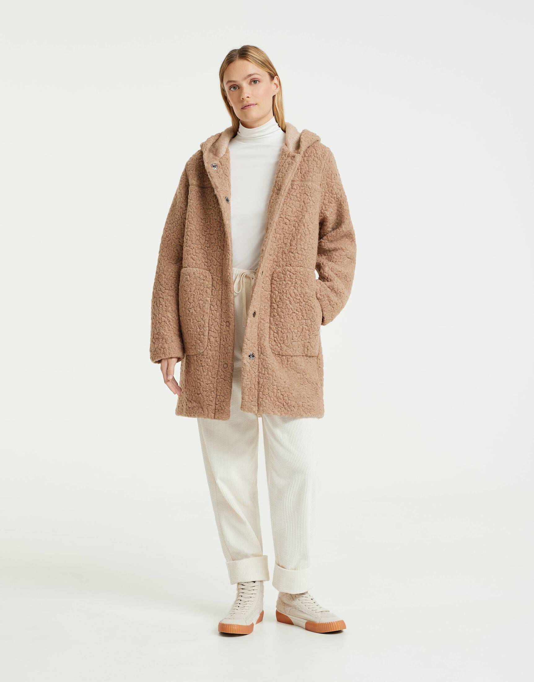 Damen Teddymantel HABINI