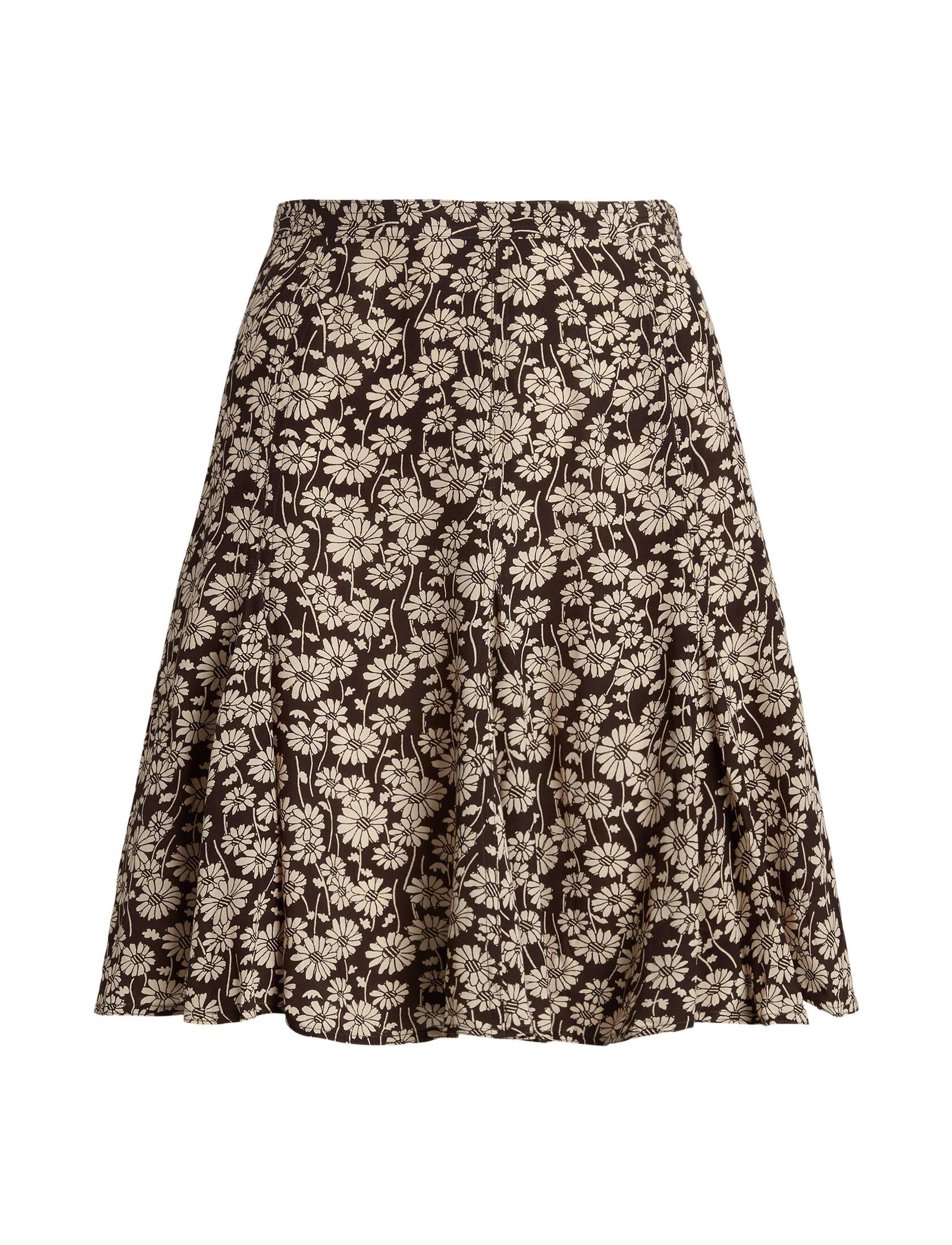 Damen Rock GODET Minirock