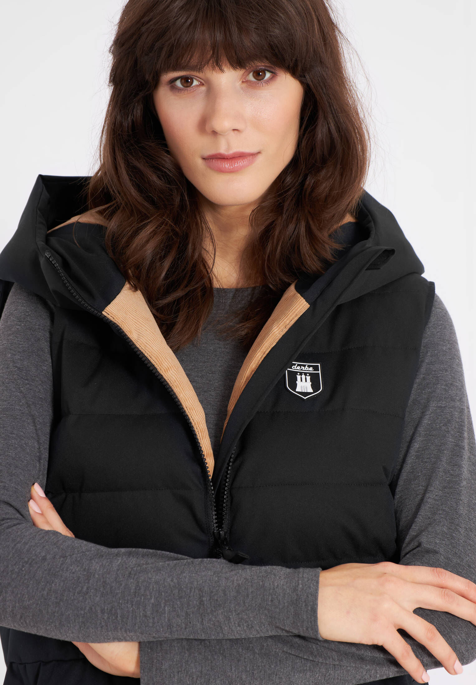 Damen Lange Weste Vestholm Long