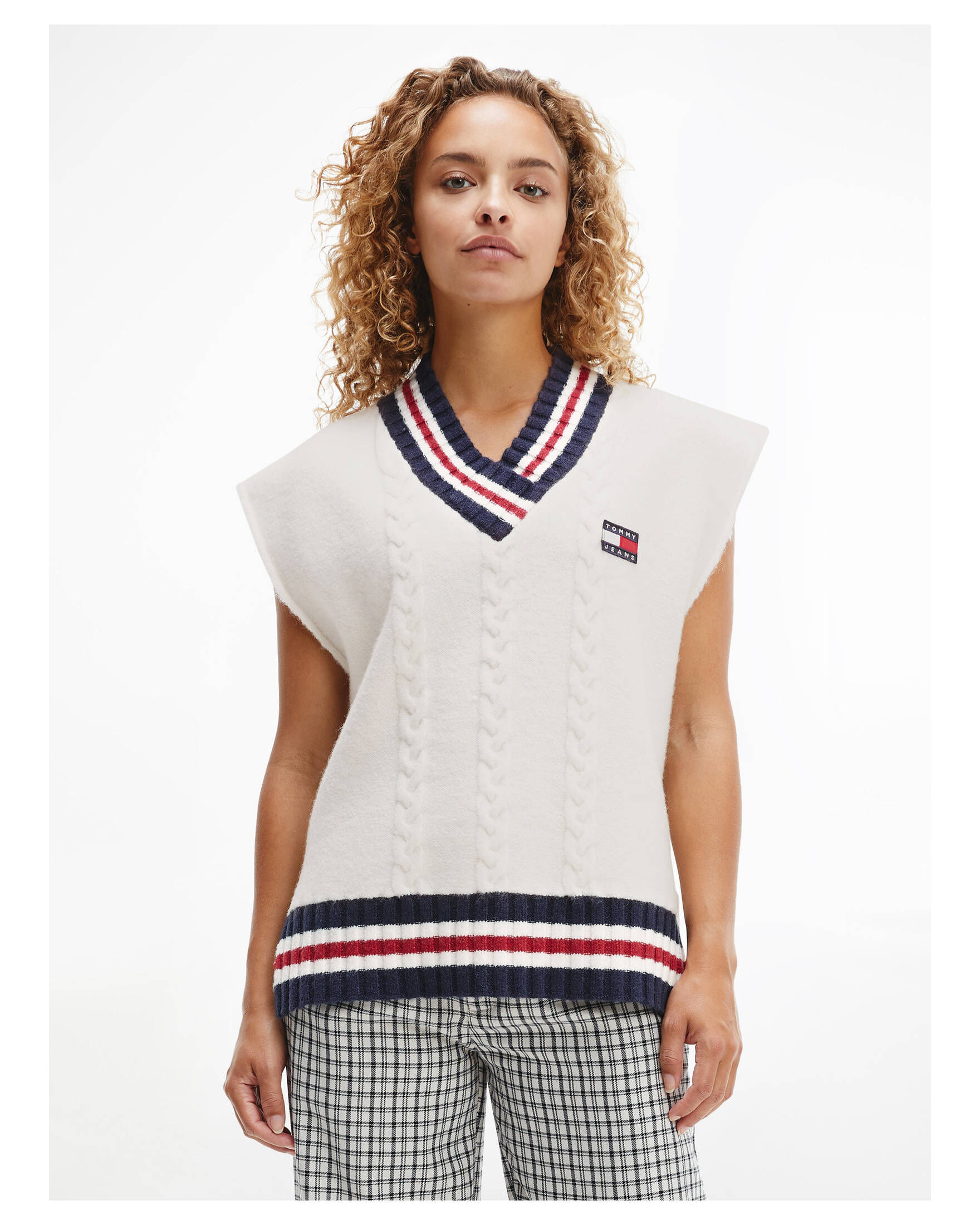 Damen Strickpullunder