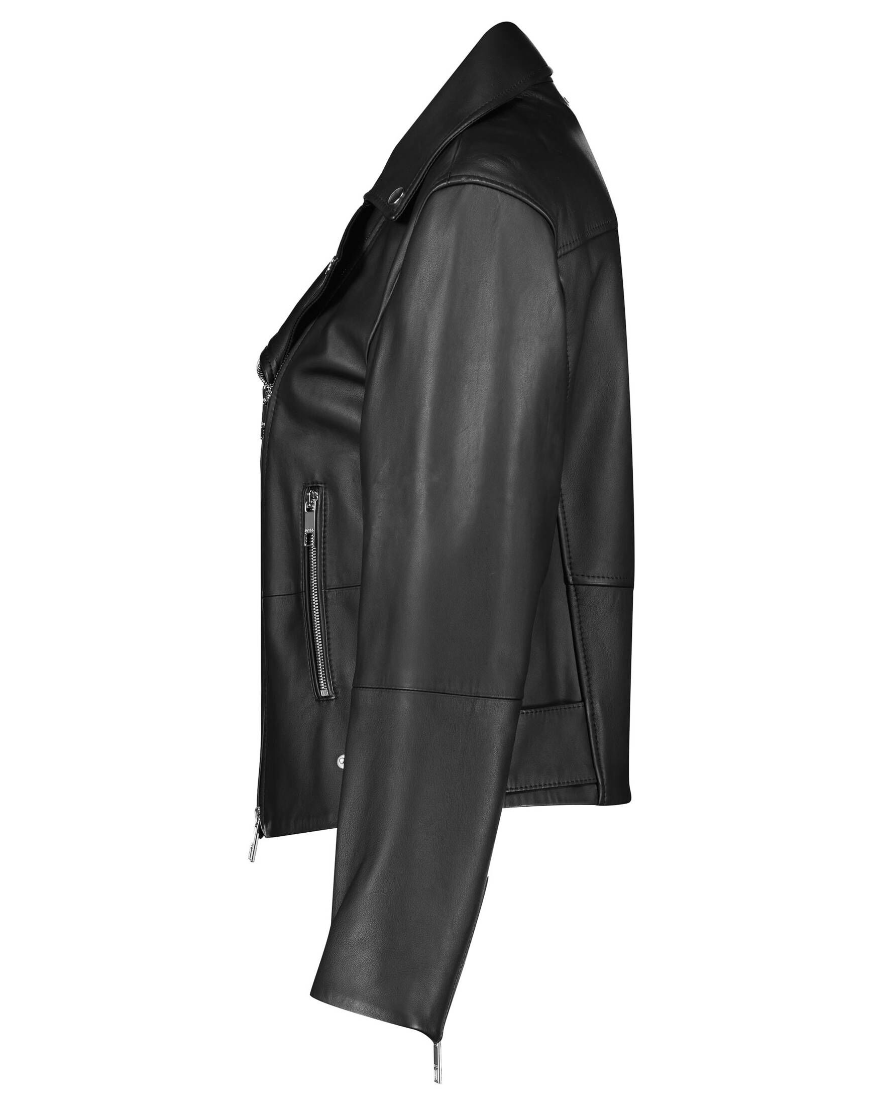 Damen Lederjacke SAJINA Slim Fit