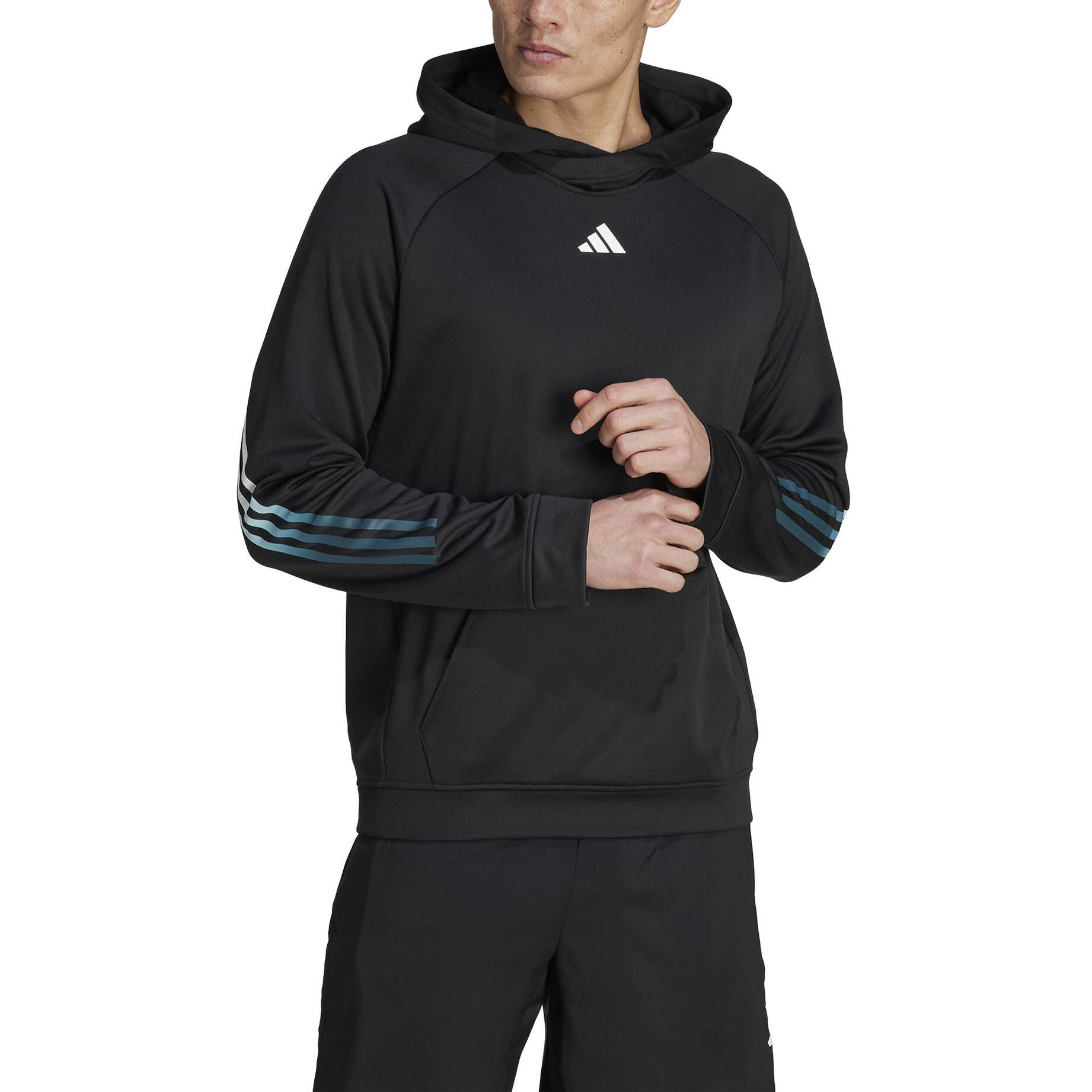 adidas Performance Herren Hoodie TRAIN ICONS 3-STRIPES TRAINING HOODIE ...