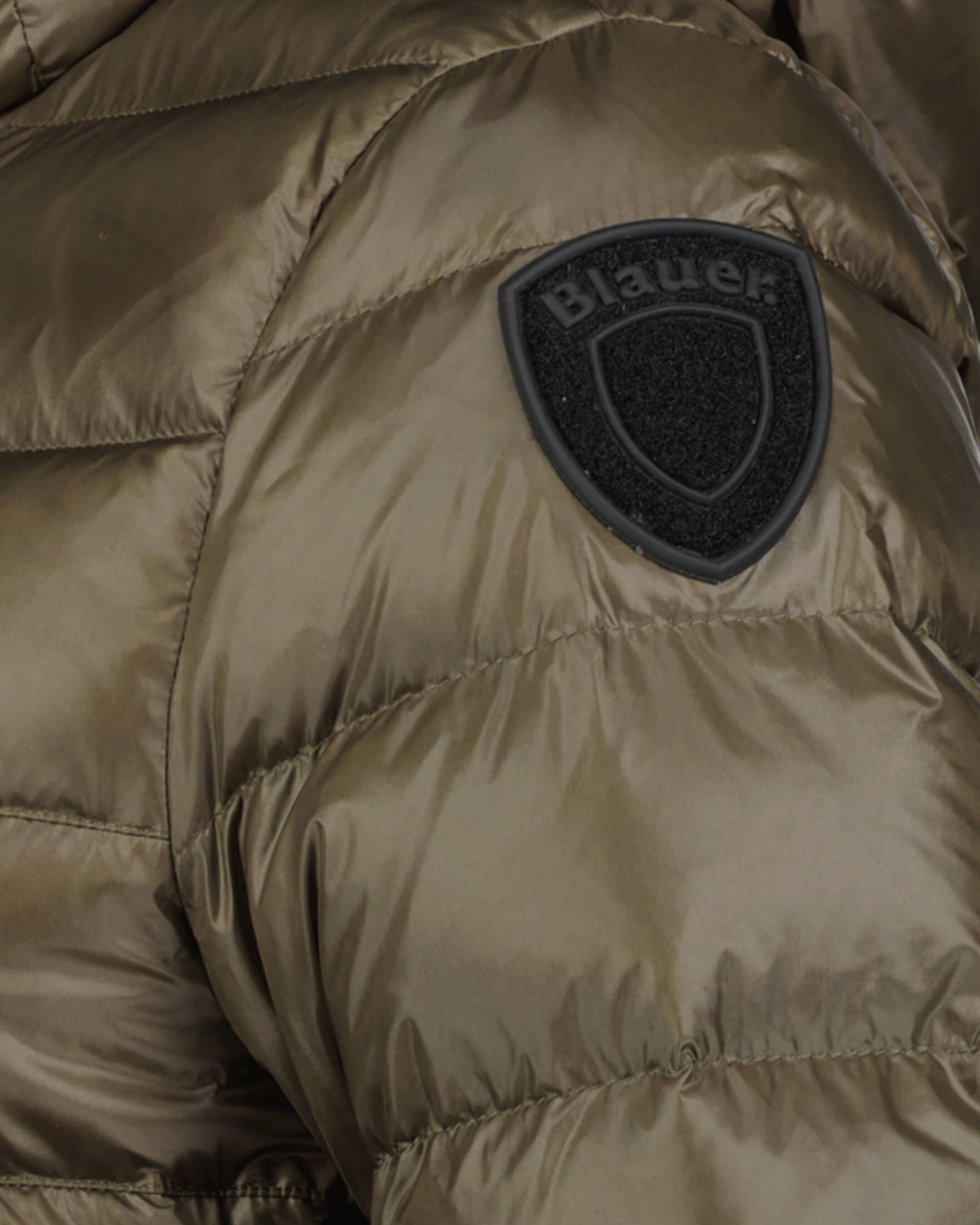 Blauer Damen Daunenmantel mit Kapuze AGNES Regular Fit in grün kaufen ...