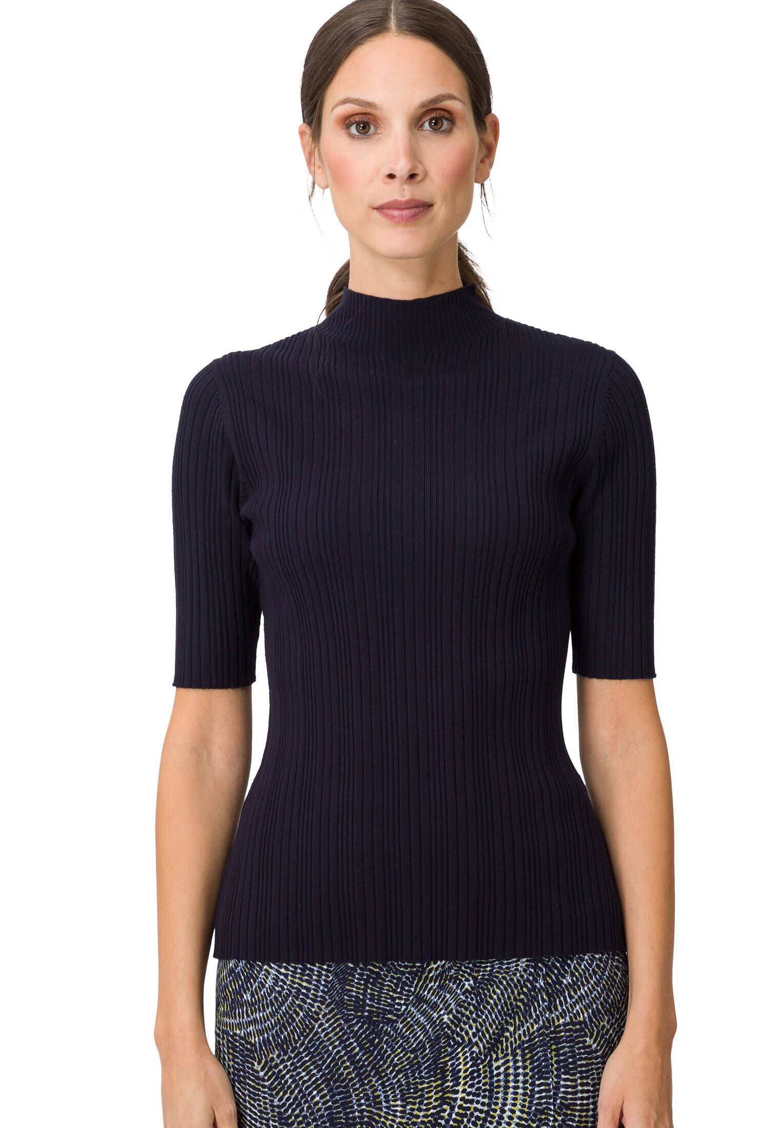 Damen Pullover mit Stehkragen