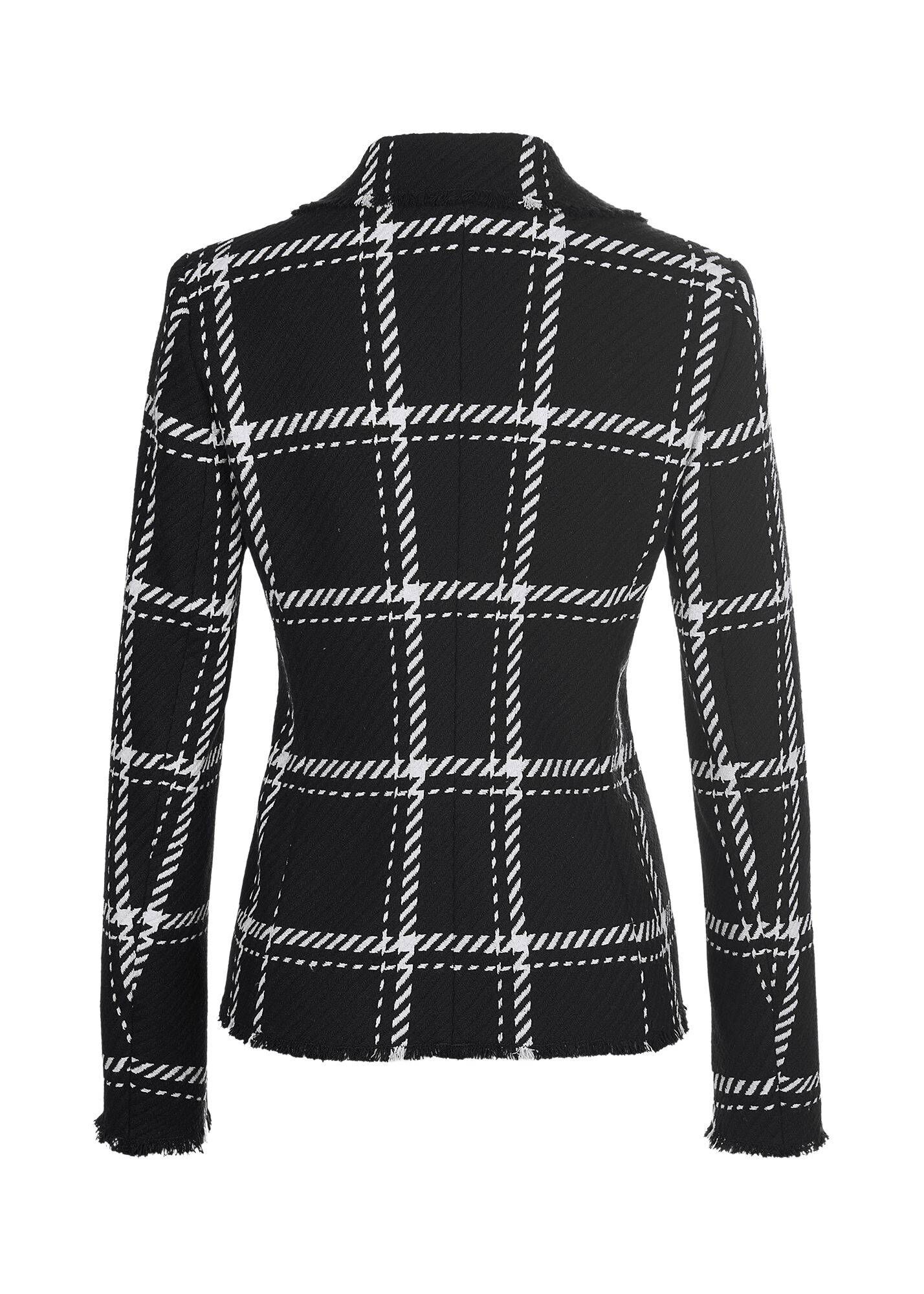 Luxus Blazer Damen Kariert Bilder