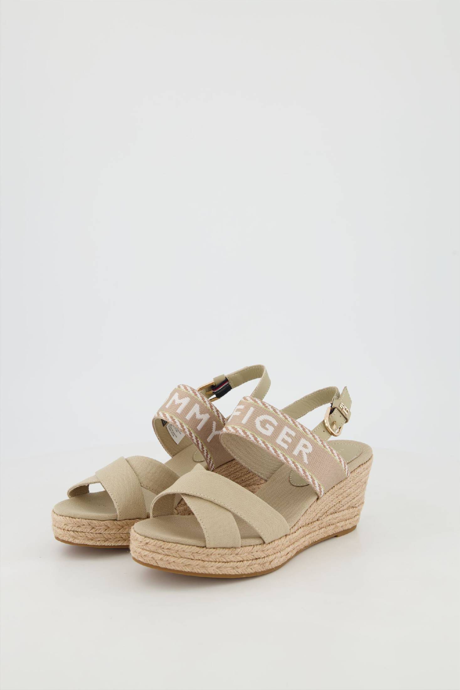 Tommy Hilfiger Damen Sandalen mit Keilabsatz in braun kaufen | engelhorn
