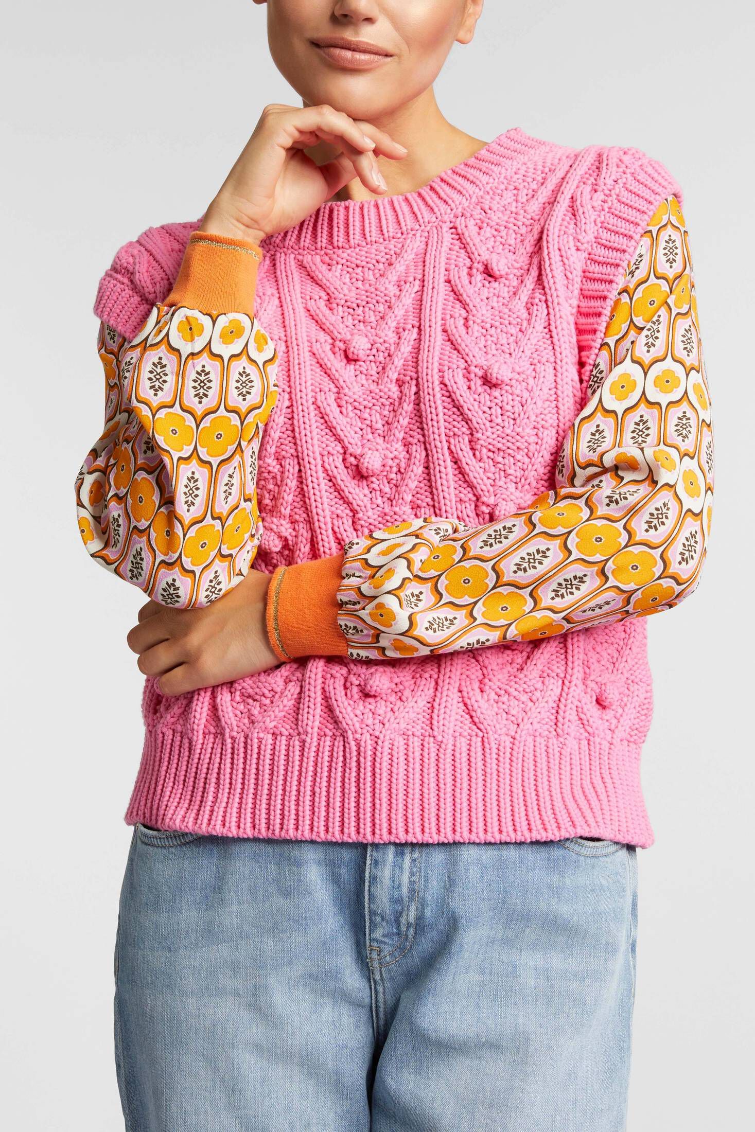 Damen Strickpullunder