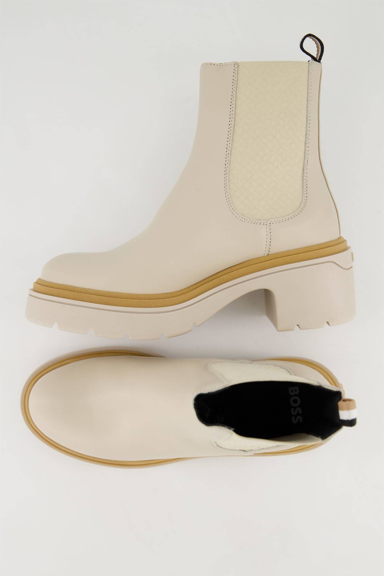 BOSS Damen Chelsea Boots CAROL CHELSEA-CM in Weiß kaufen | engelhorn