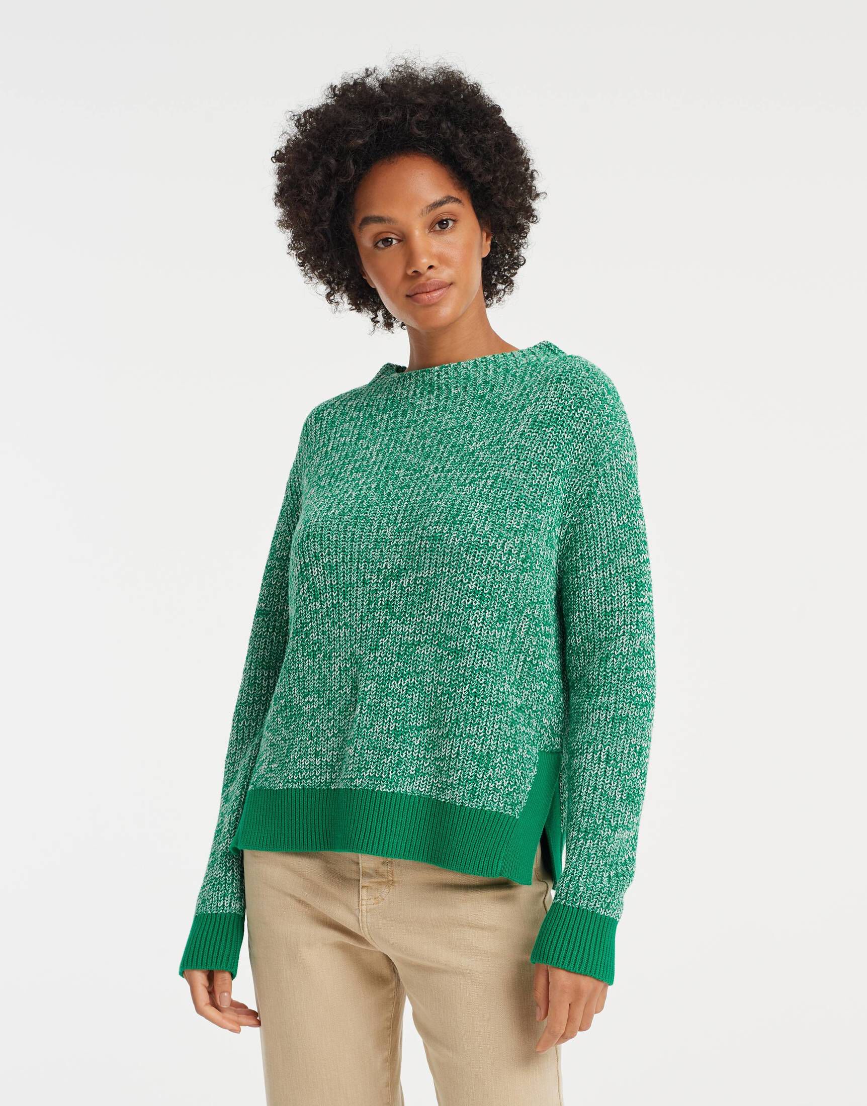 Opus Damen Pullover PARTANO in Grün kaufen | engelhorn