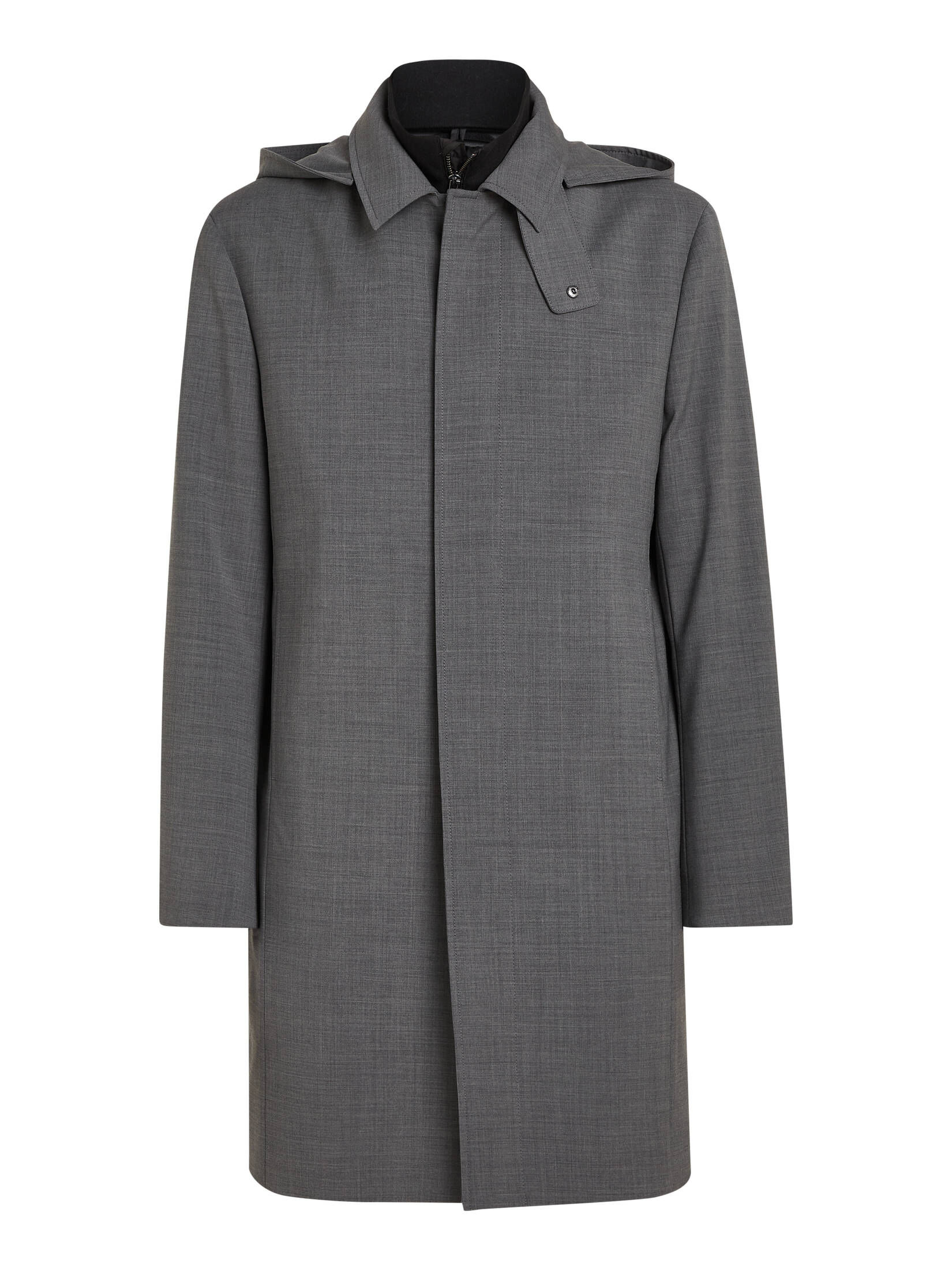 Calvin Klein Herren Mantel WOOL BLEND CAR in grau kaufen | engelhorn