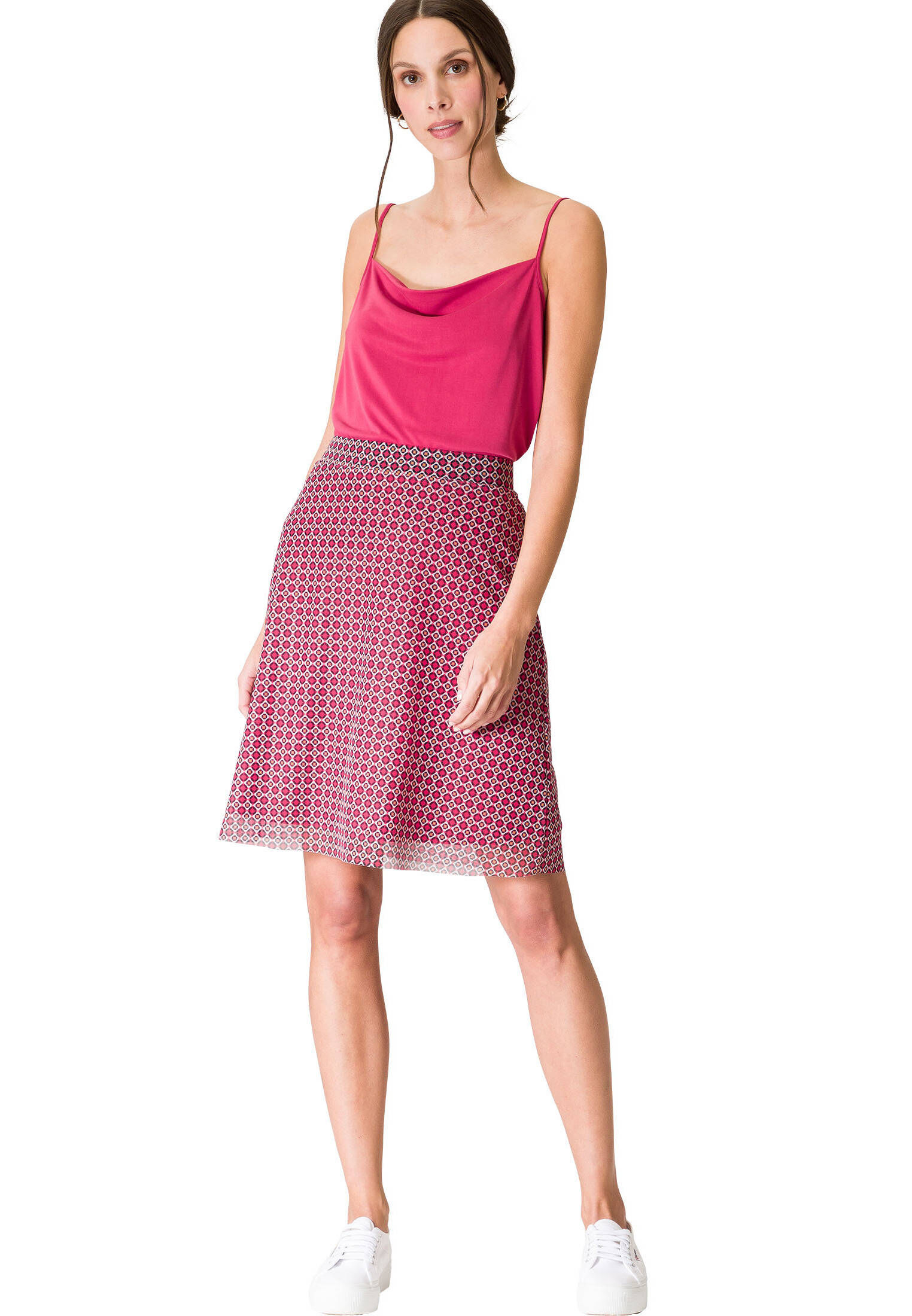 Damen Minirock mit Print