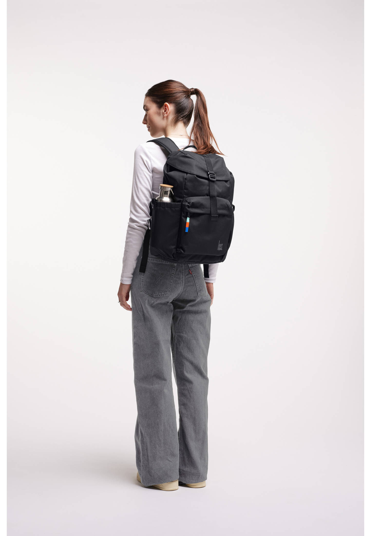 GotBag Rucksack FLAP PACK in schwarz kaufen | engelhorn