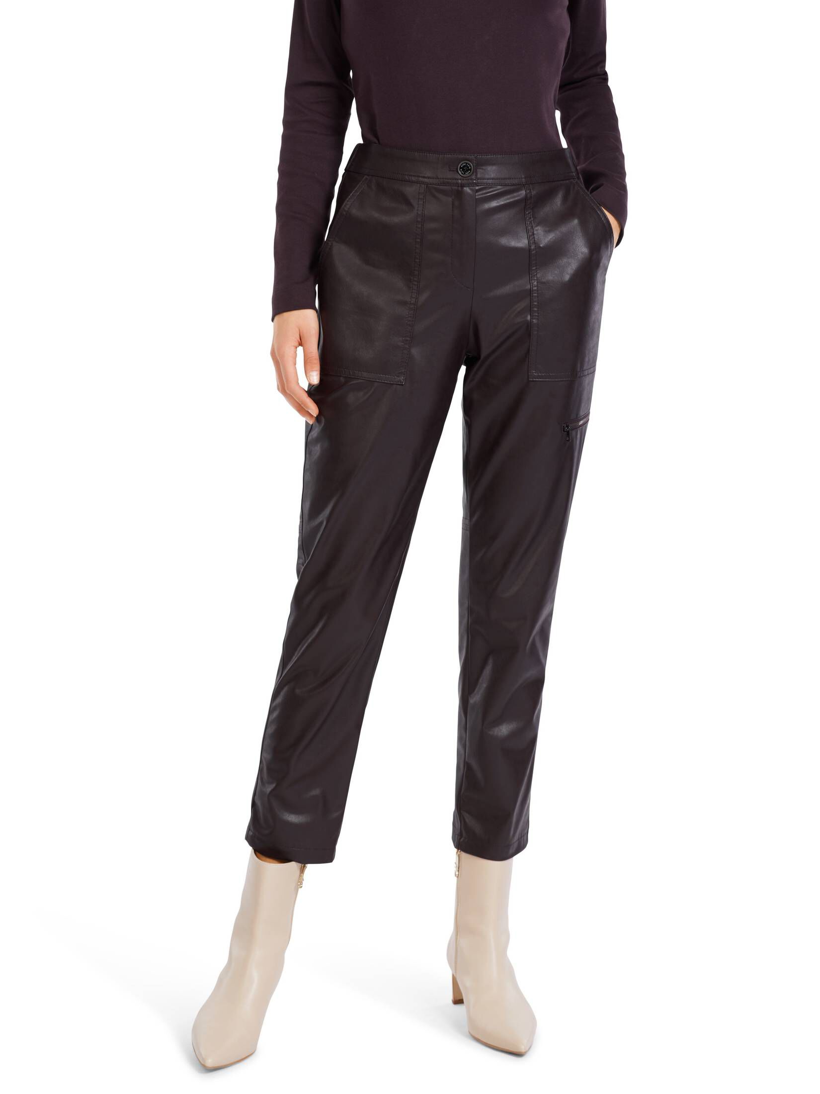 Damen Kunstlederhose RIKAZE