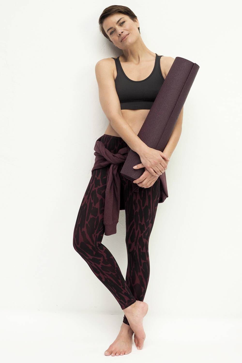 Damen Yoga-Tights GANGA SKIN RUBY