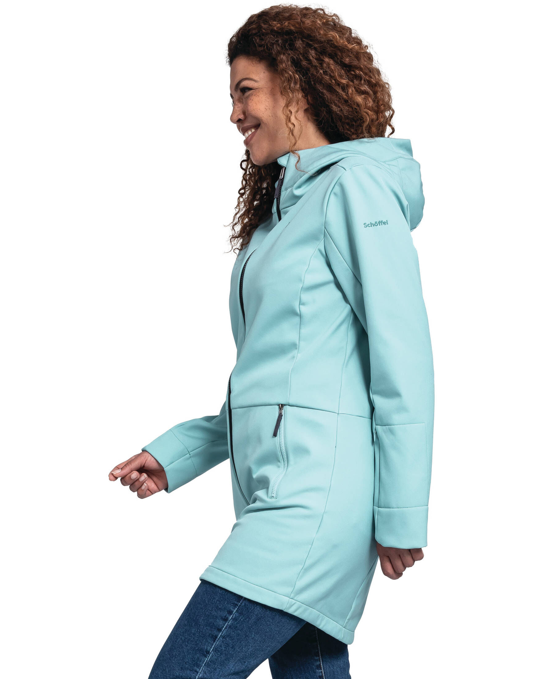 Damen Mantel Softshell Essex L