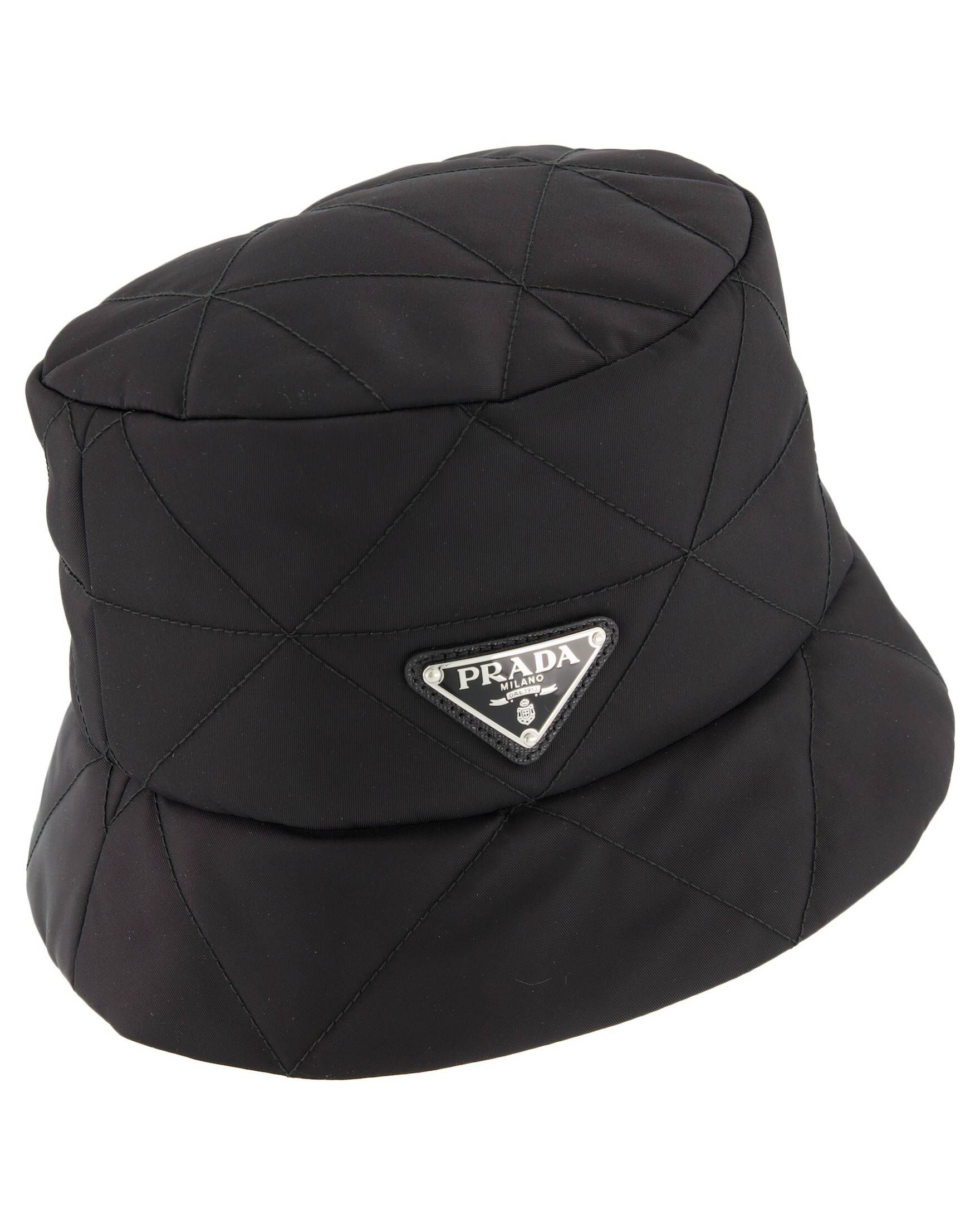 Prada Herren Fischerhut CAPPELLI PADDED in Schwarz kaufen | engelhorn