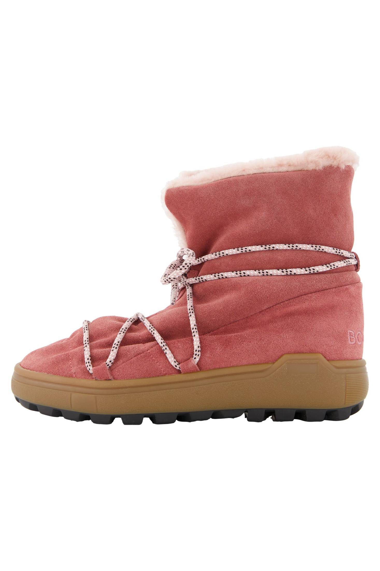 Damen Snow Boots CHAMONIX 8 E mit Lammfell und ausklappbaren Spikes