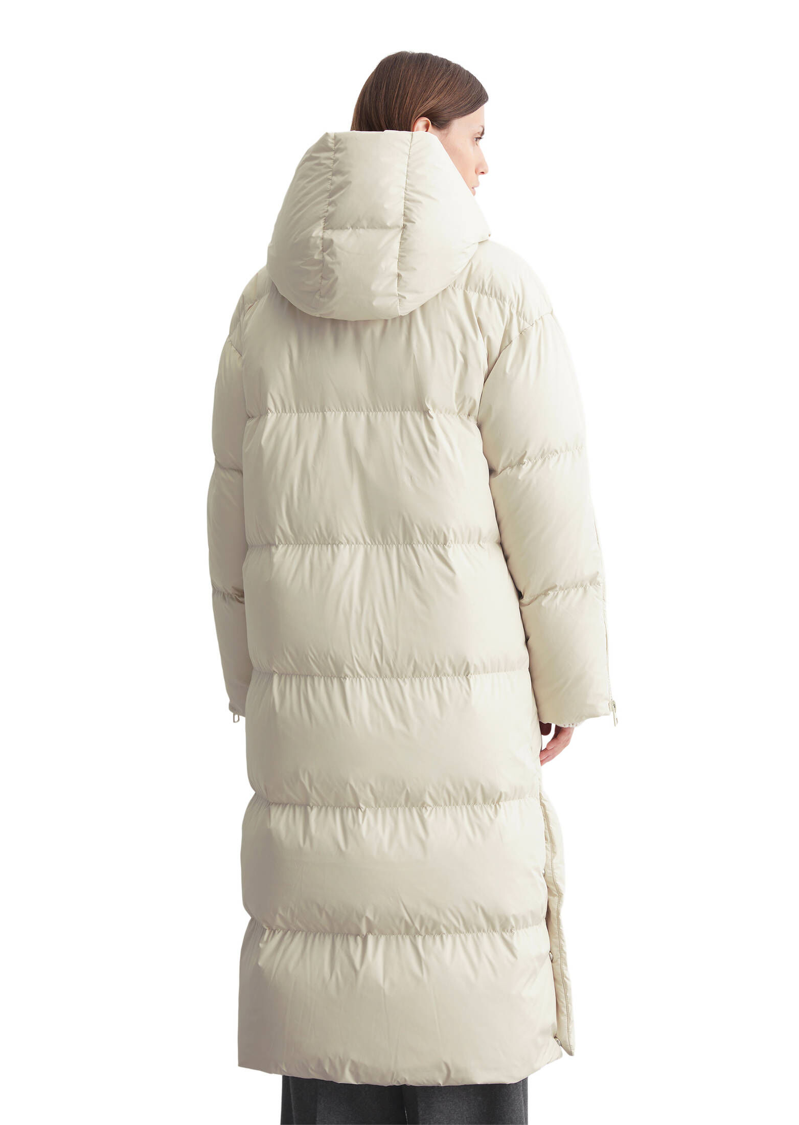 Damen Daunenmantel mit Kapuze