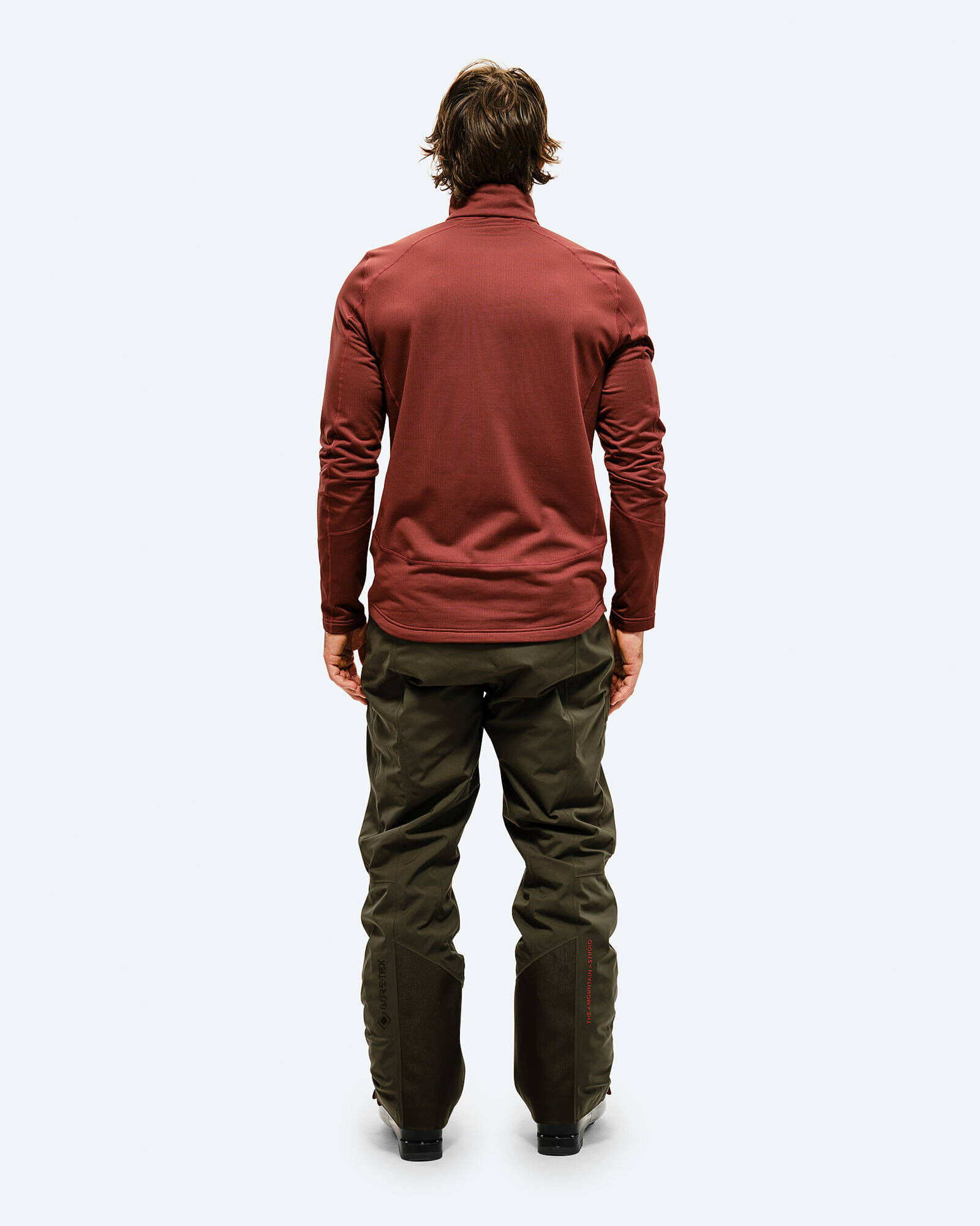 The Mountain Studio Herren Ski-Midlayer M-5 in rot kaufen | engelhorn