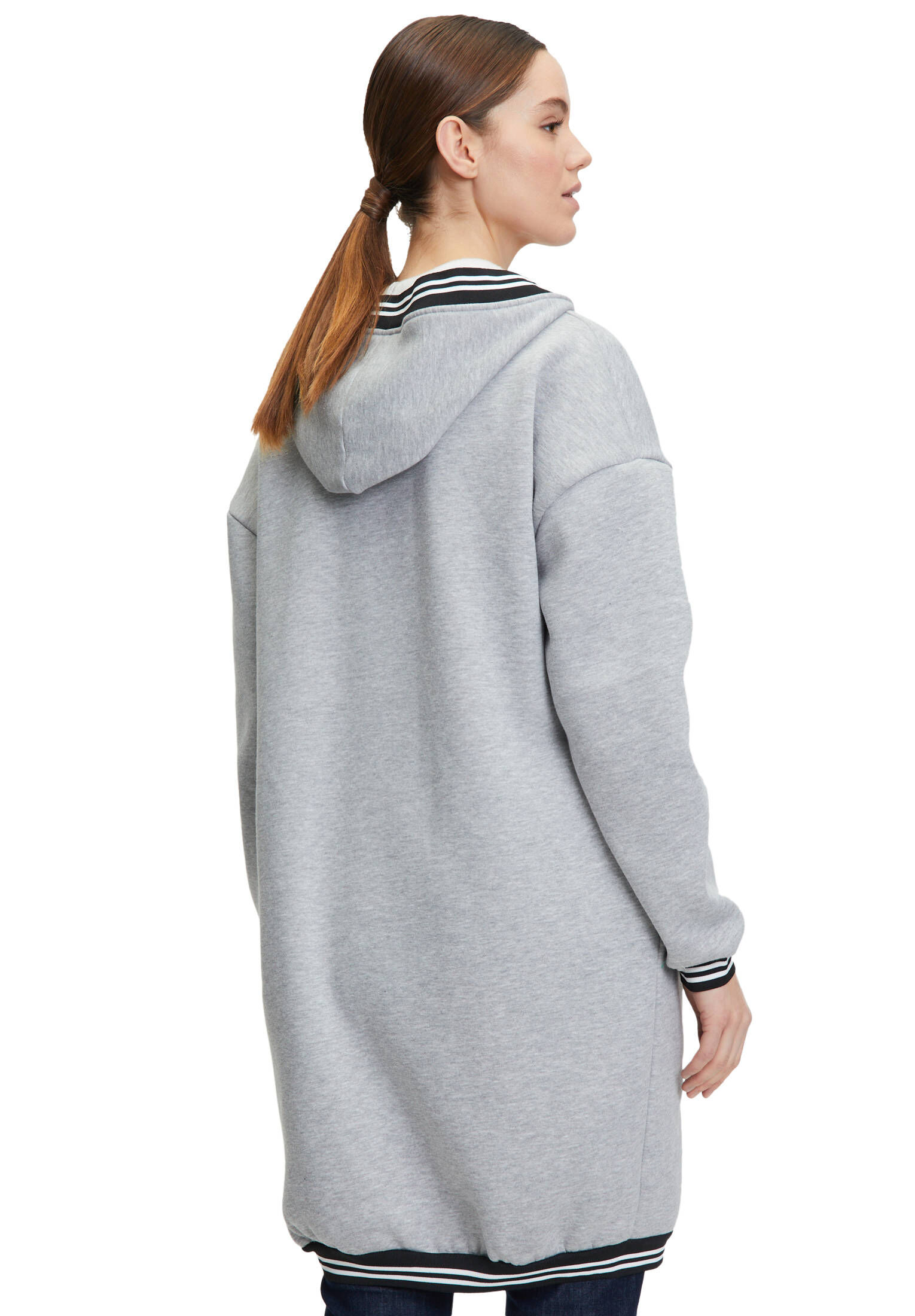 Damen Sweatmantel mit Kapuze Relaxed Fit