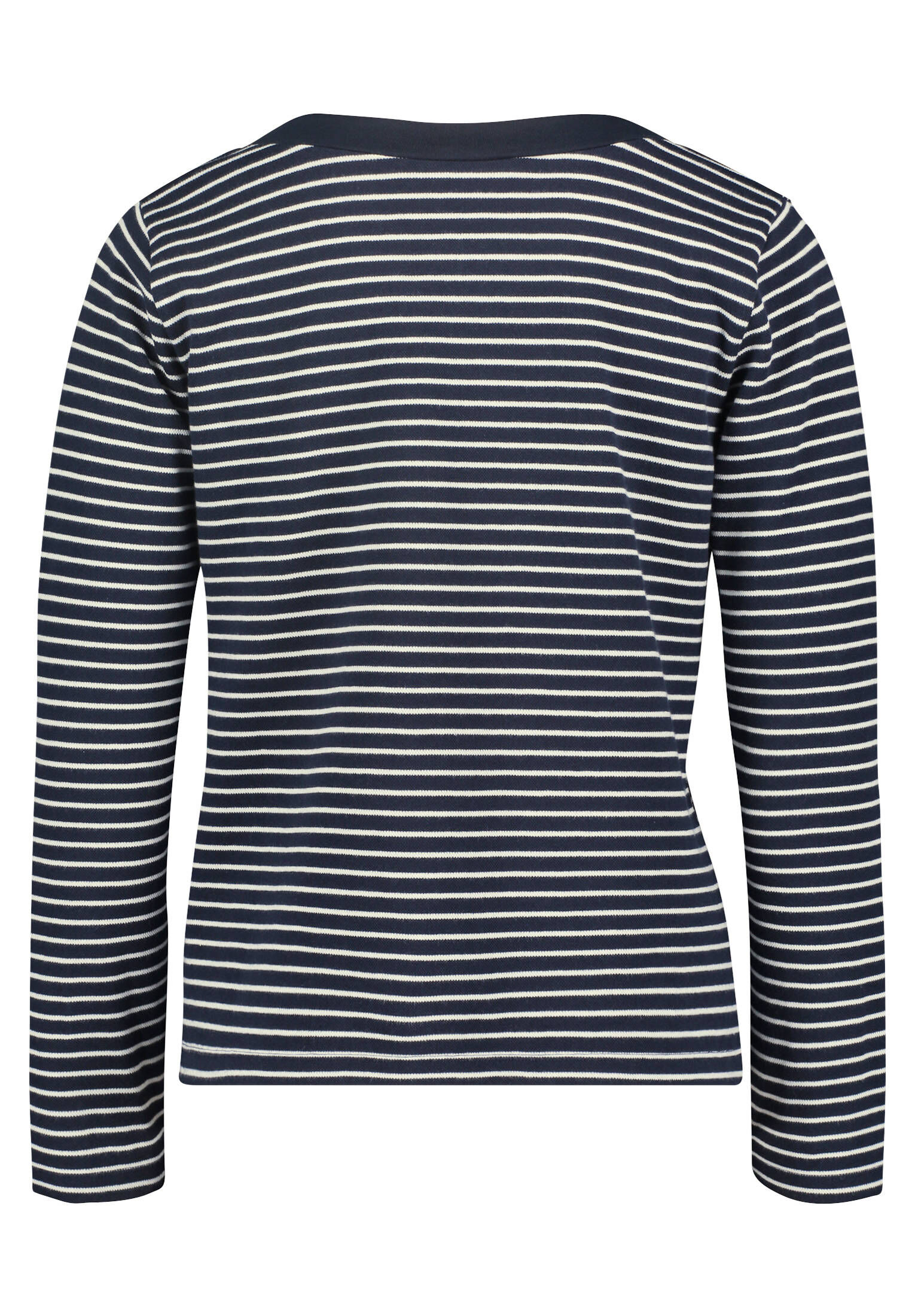 Damen Shirtjacke mit Ringel