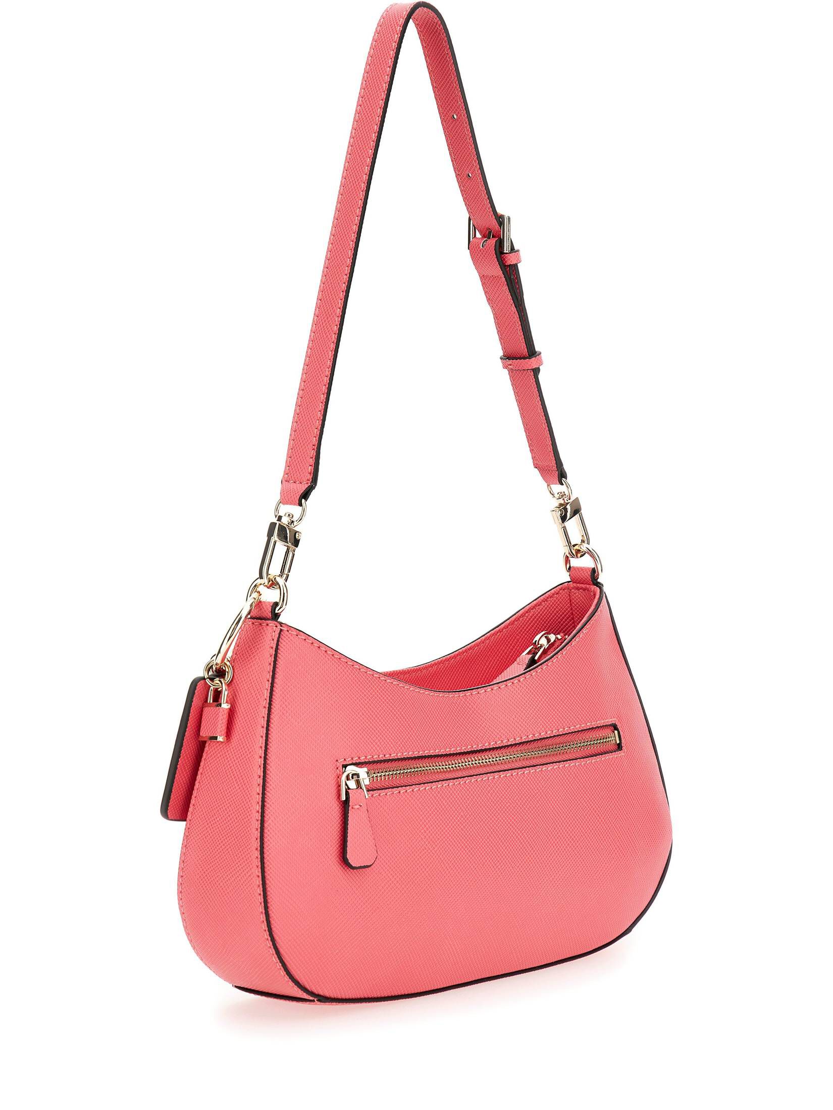 Guess Damen Schultertasche NOELLE in rosa kaufen | engelhorn