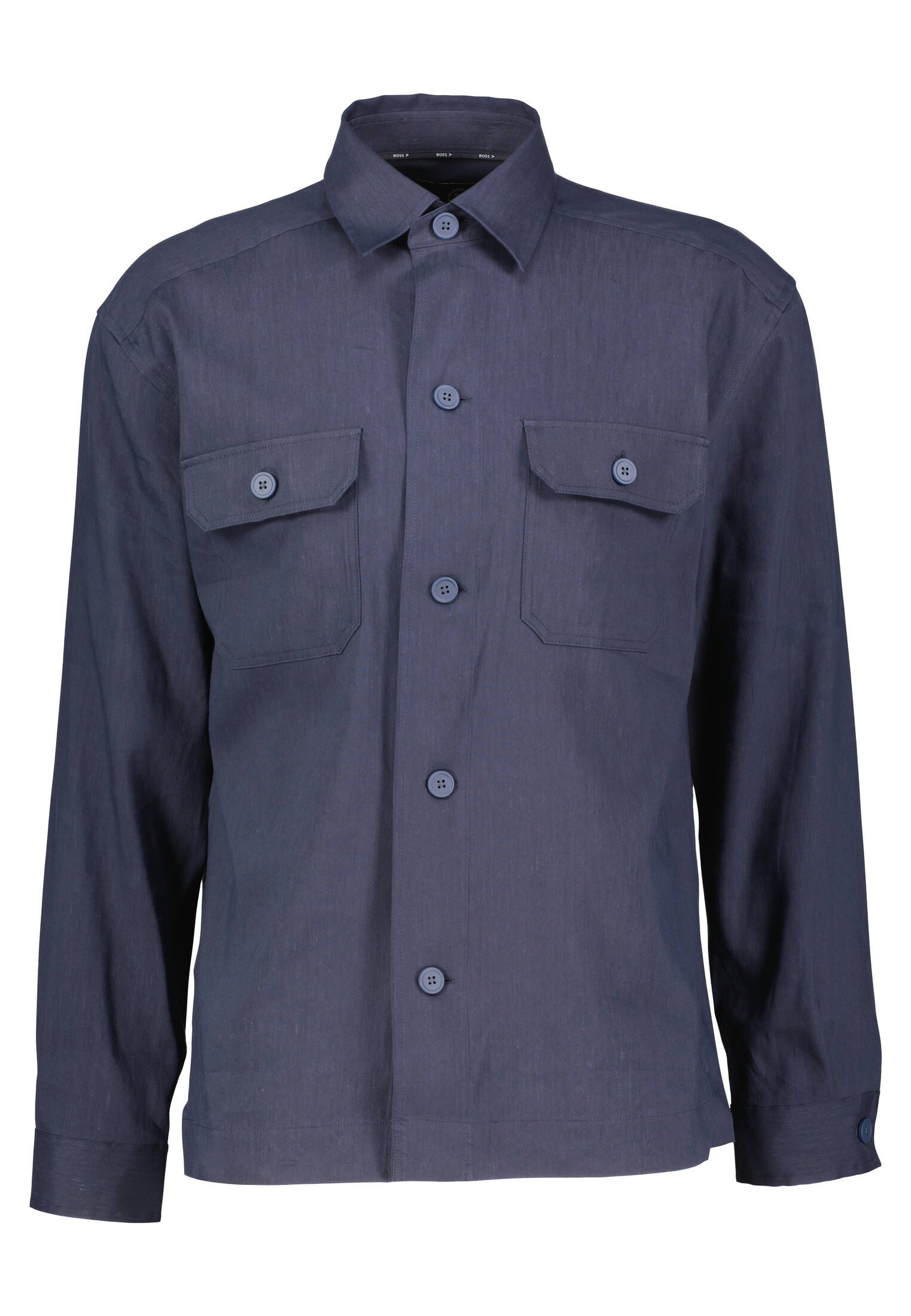 BOSS Herren Freizeithemd mit Leinen P_COLE_2P_C1_252 Relaxed Fit in ...