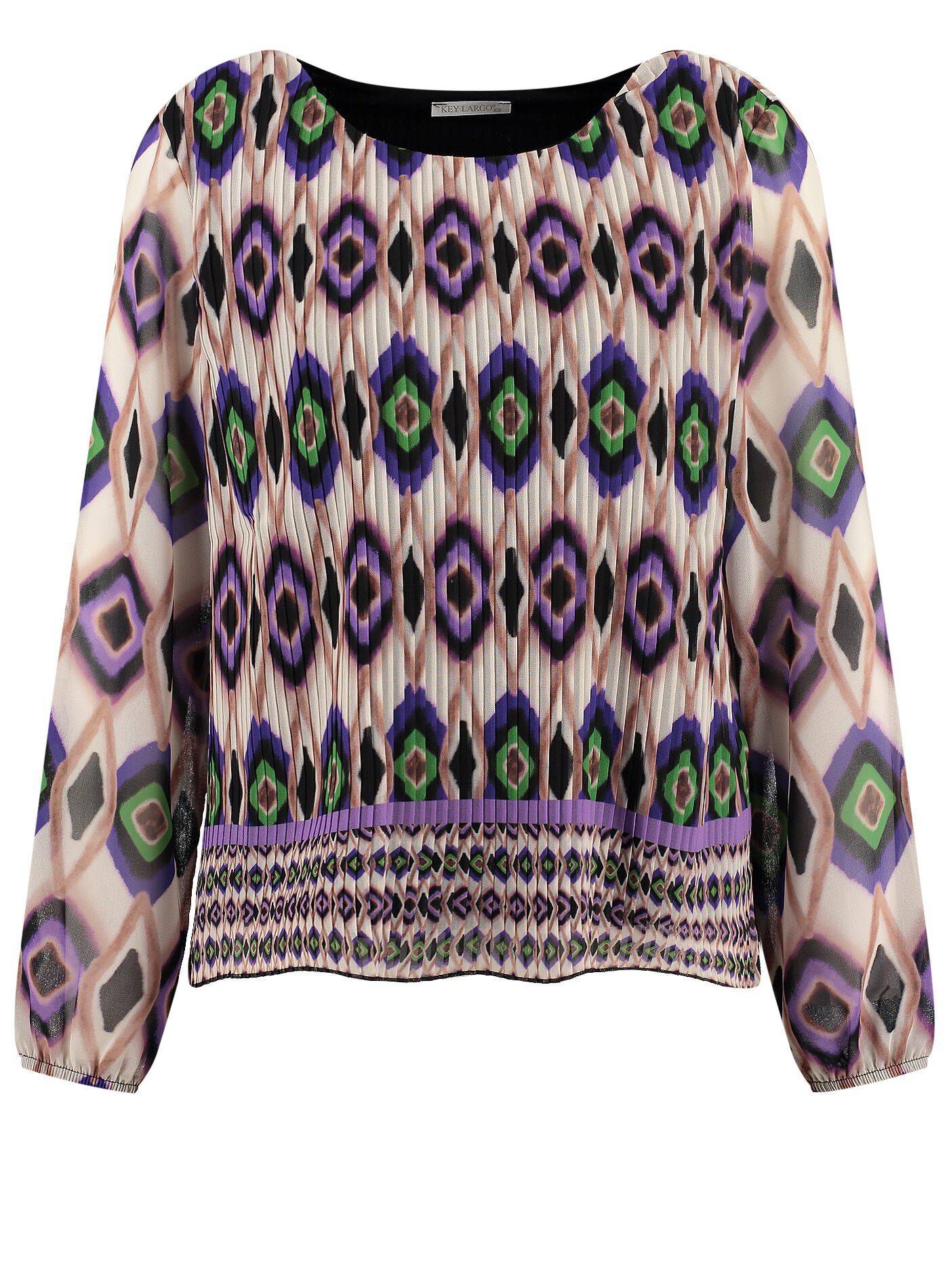 Key Largo Damen Bluse SHALLOW in lila kaufen | engelhorn