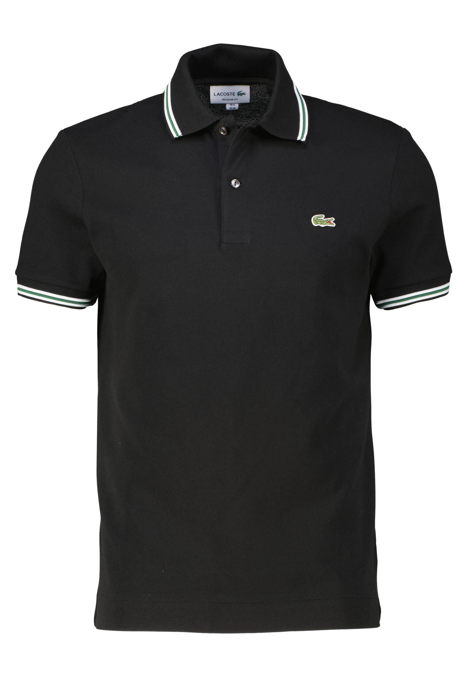Lacoste Herren Poloshirt PETIT PIQUE Regular Fit in schwarz kaufen ...