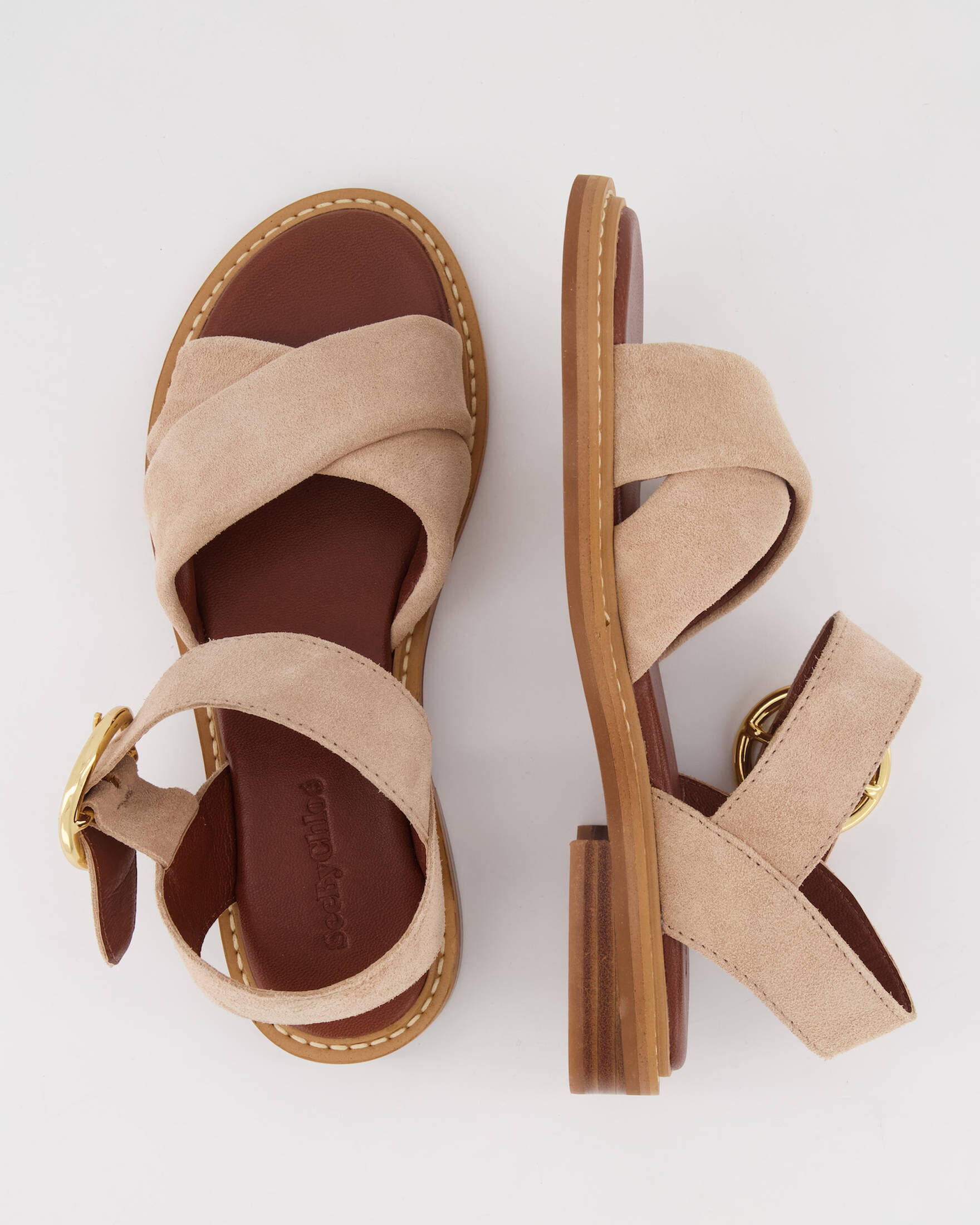 See by Chloé Damen Sandale "Lyna" in Beige kaufen | engelhorn