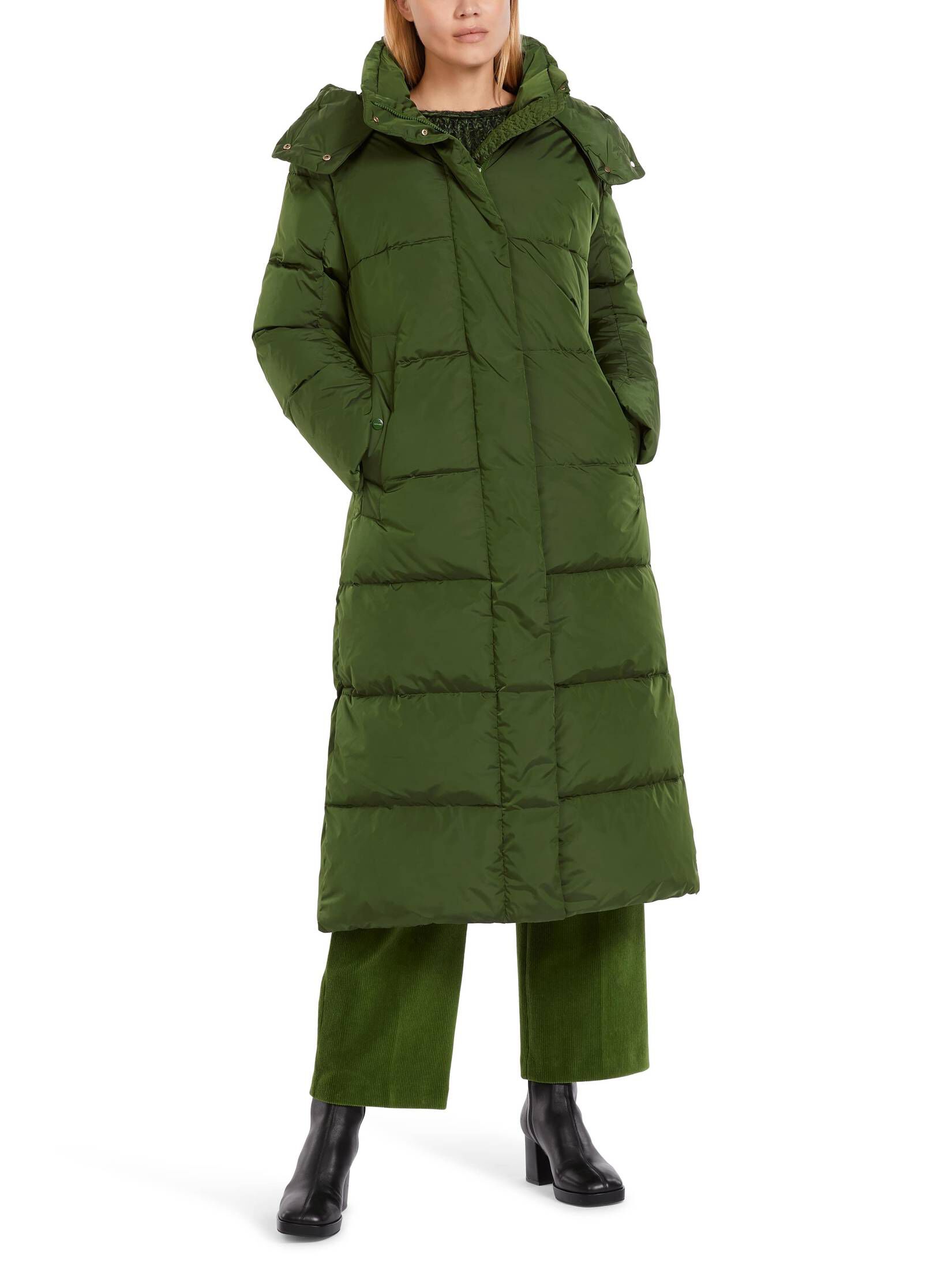 Damen Daunenmantel mit Kapuze
