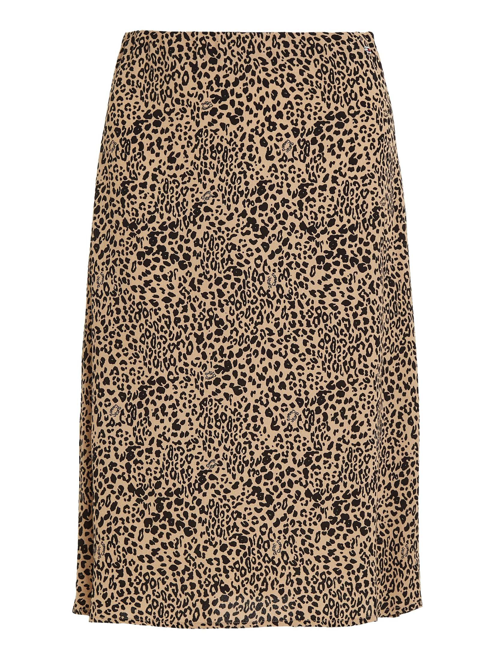 Tommy Jeans Damen Rock TJW LEO FLARE SKIRT in Beige kaufen | engelhorn