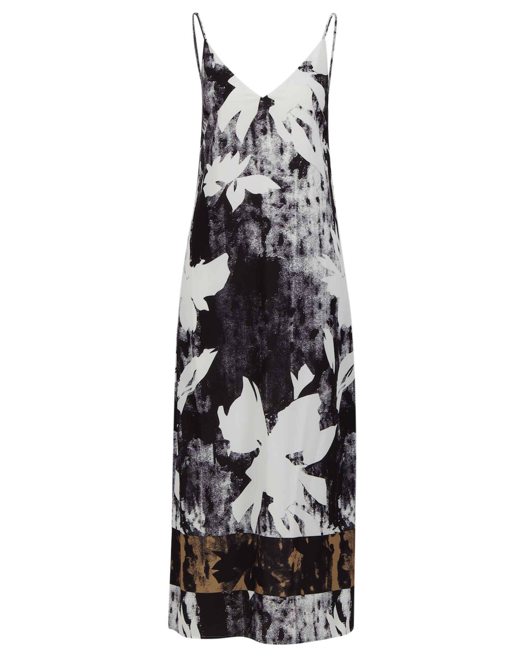 Calvin Klein Damen Kleid RECYCLED CDC PRINT SLIP DRESS in weiß kaufen ...