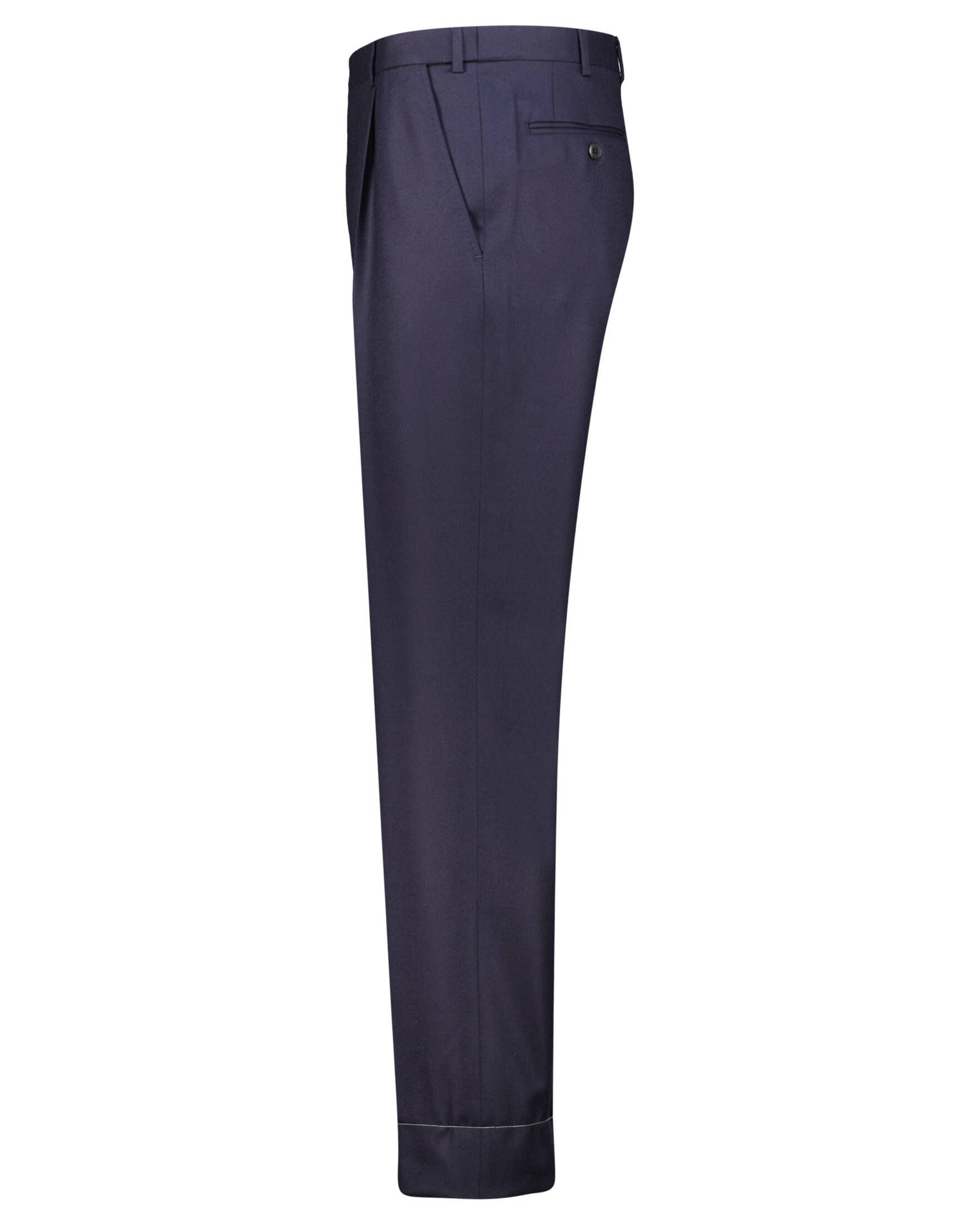 Herren Anzughose aus Wolle Straight Fit