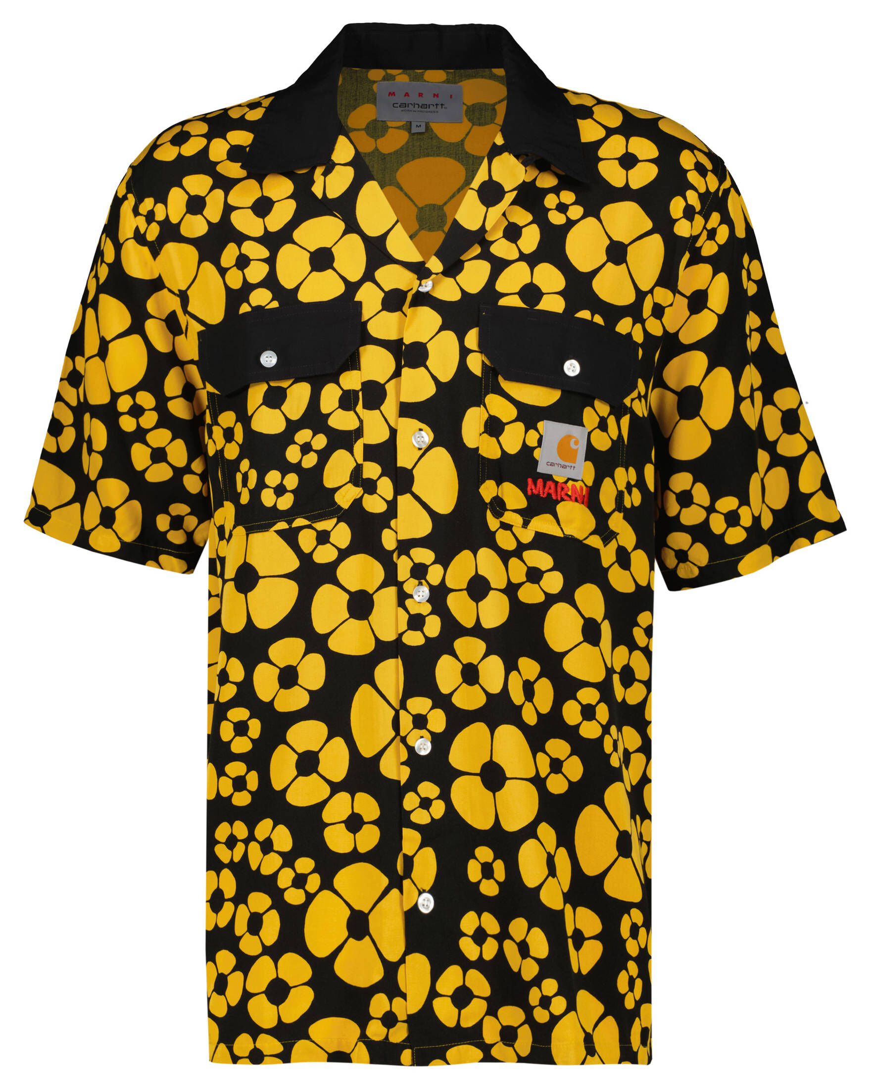 Herren Hemd MARNI X CARHARTT WIP Kurzarm