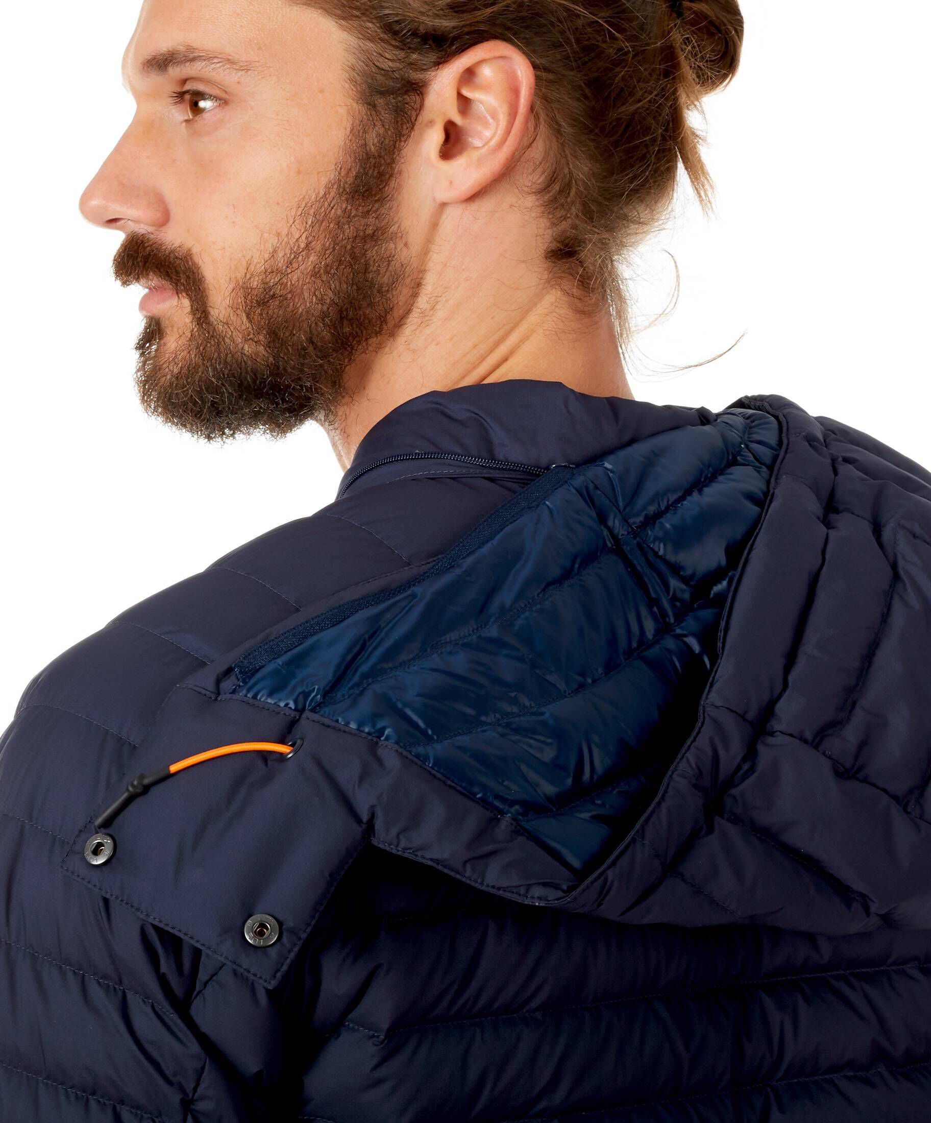 Mammut Herren Daunenjacke mit Kapuze "Alvra Light" in blau kaufen ...