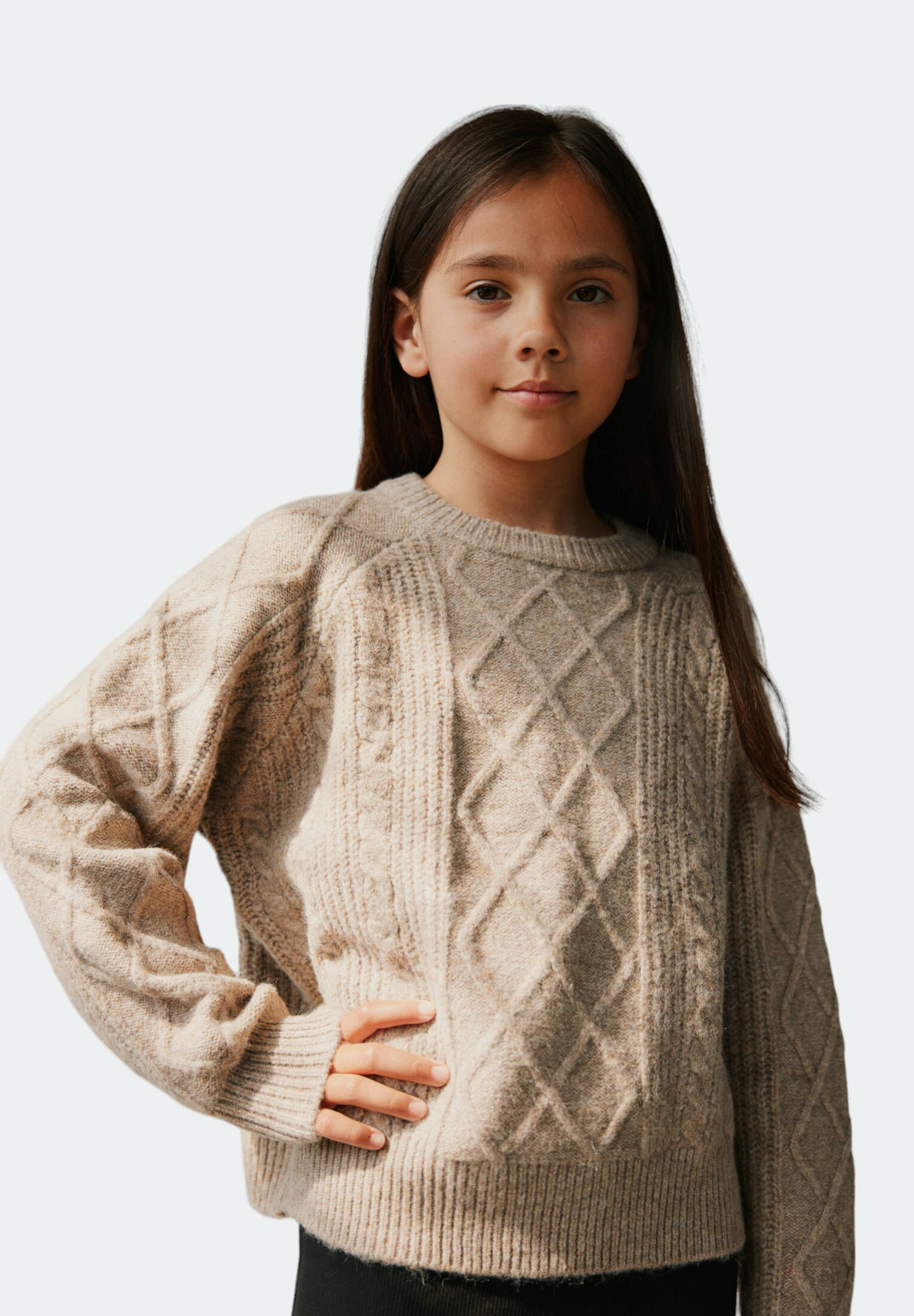 Mädchen Strickpullover Marla