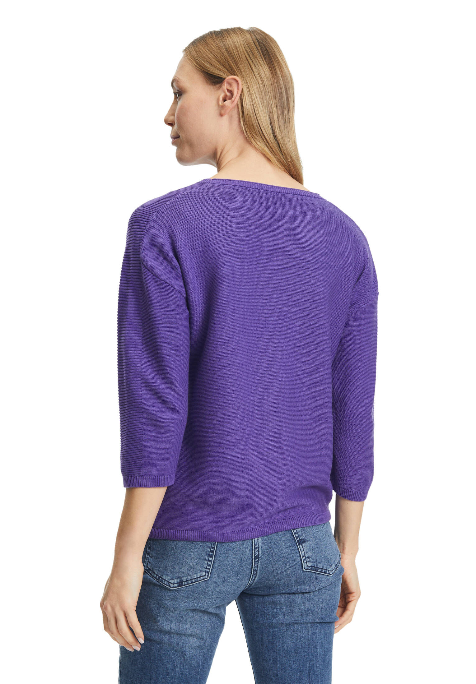 Damen Feinstrickpullover mit Strass