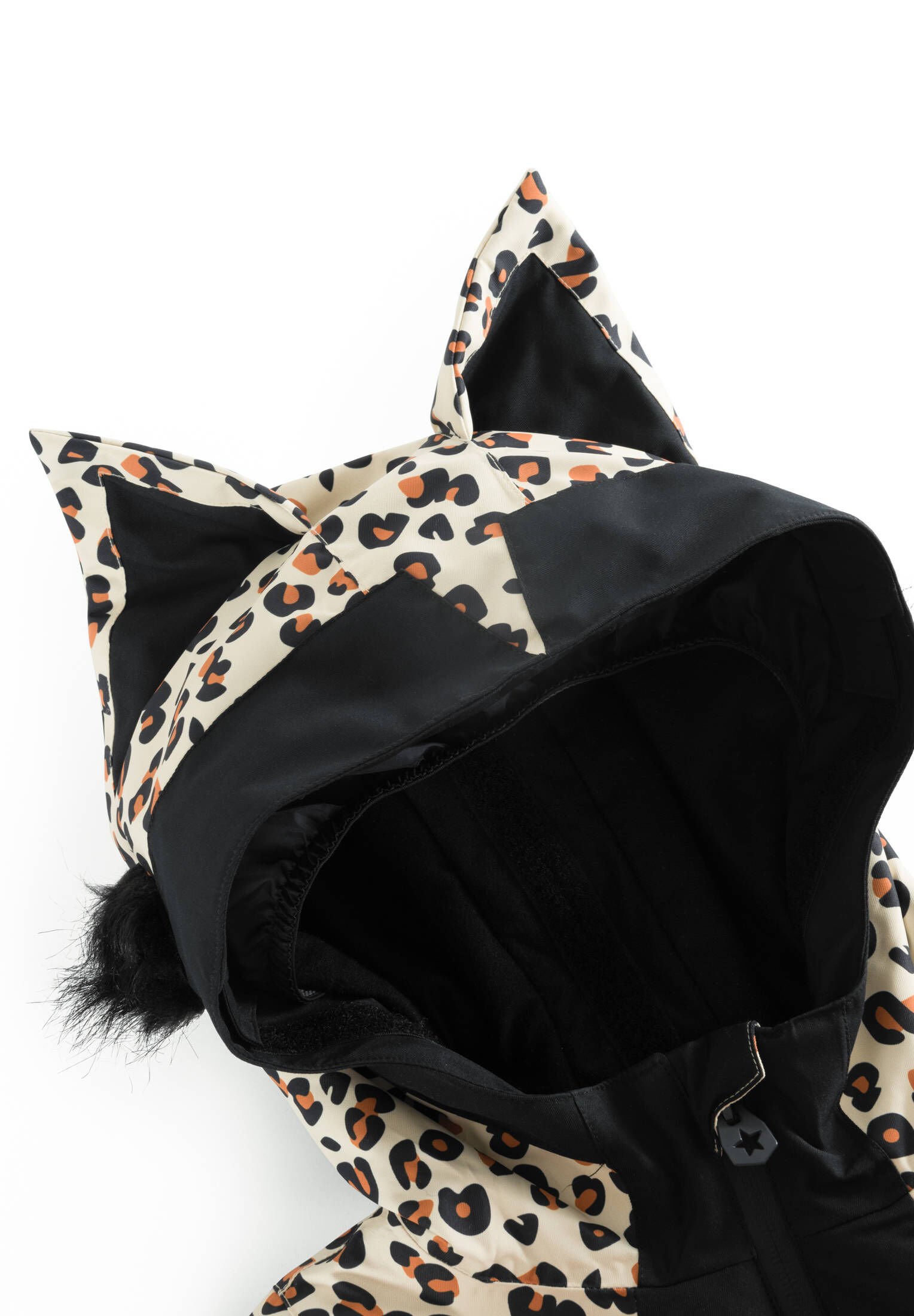 Kinder Schneeanzug CHEETADO Leopard Black