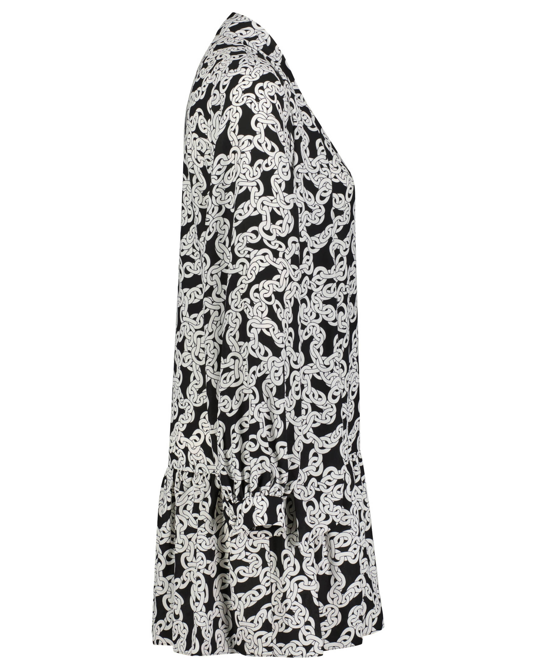 Diane von Furstenberg Damen Schluppenkleid DVF AKILA DRESS in schwarz ...