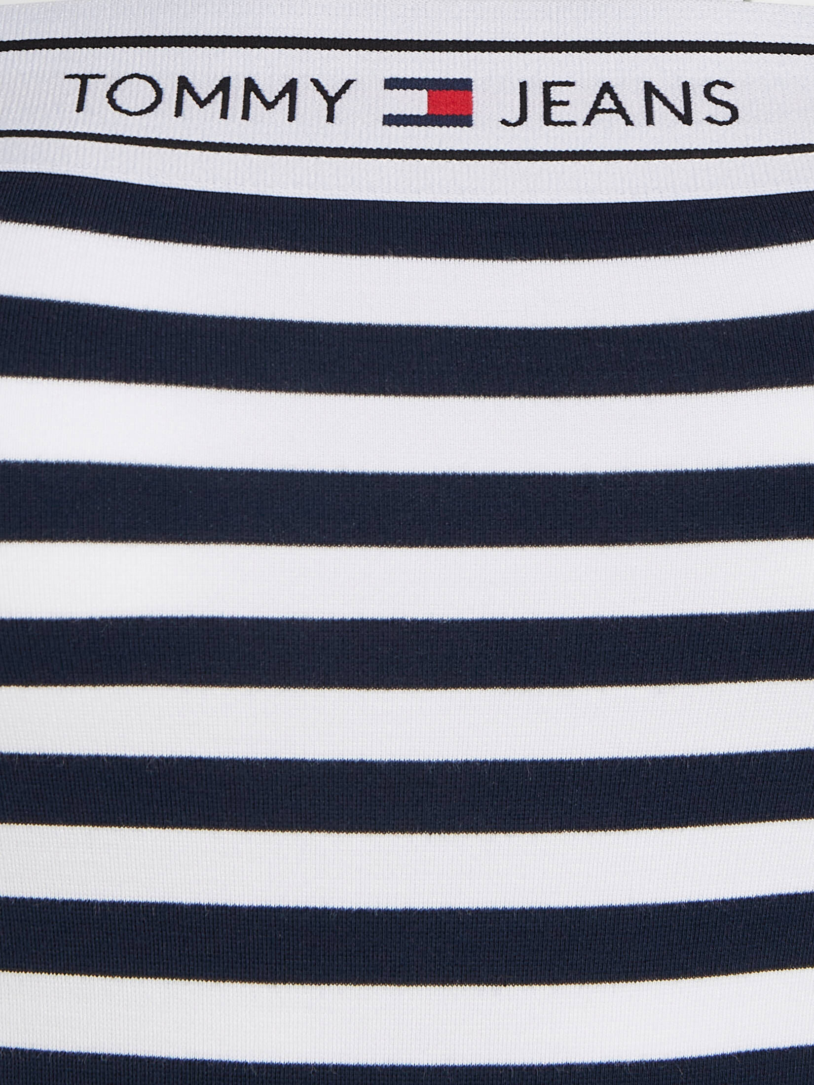 Tommy Jeans Damen Sommerkleid TJW LOGO TAPE STRIPE TUBE DRESS ...