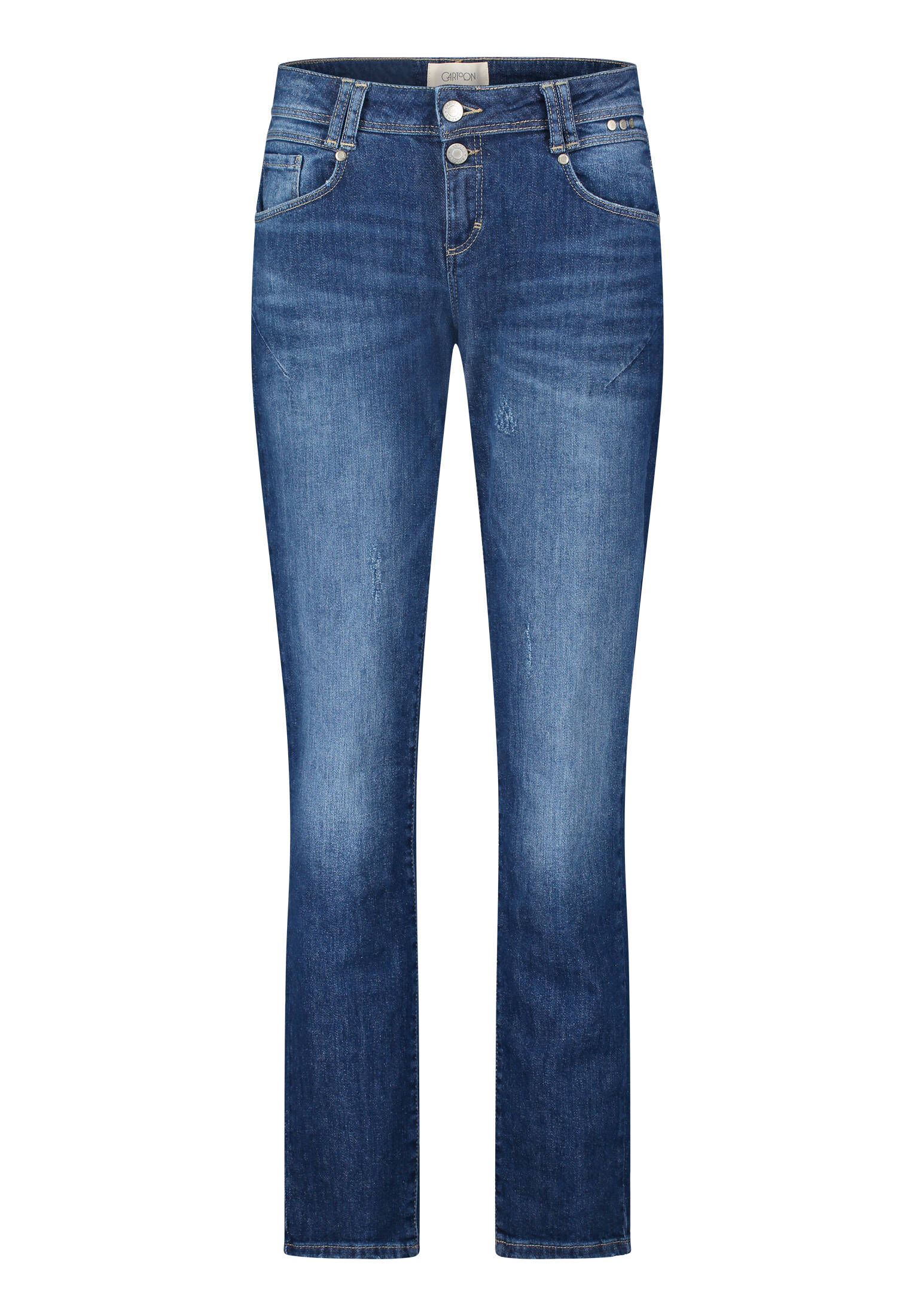 Damen Boyfriend-Hose mit Reißverschluss