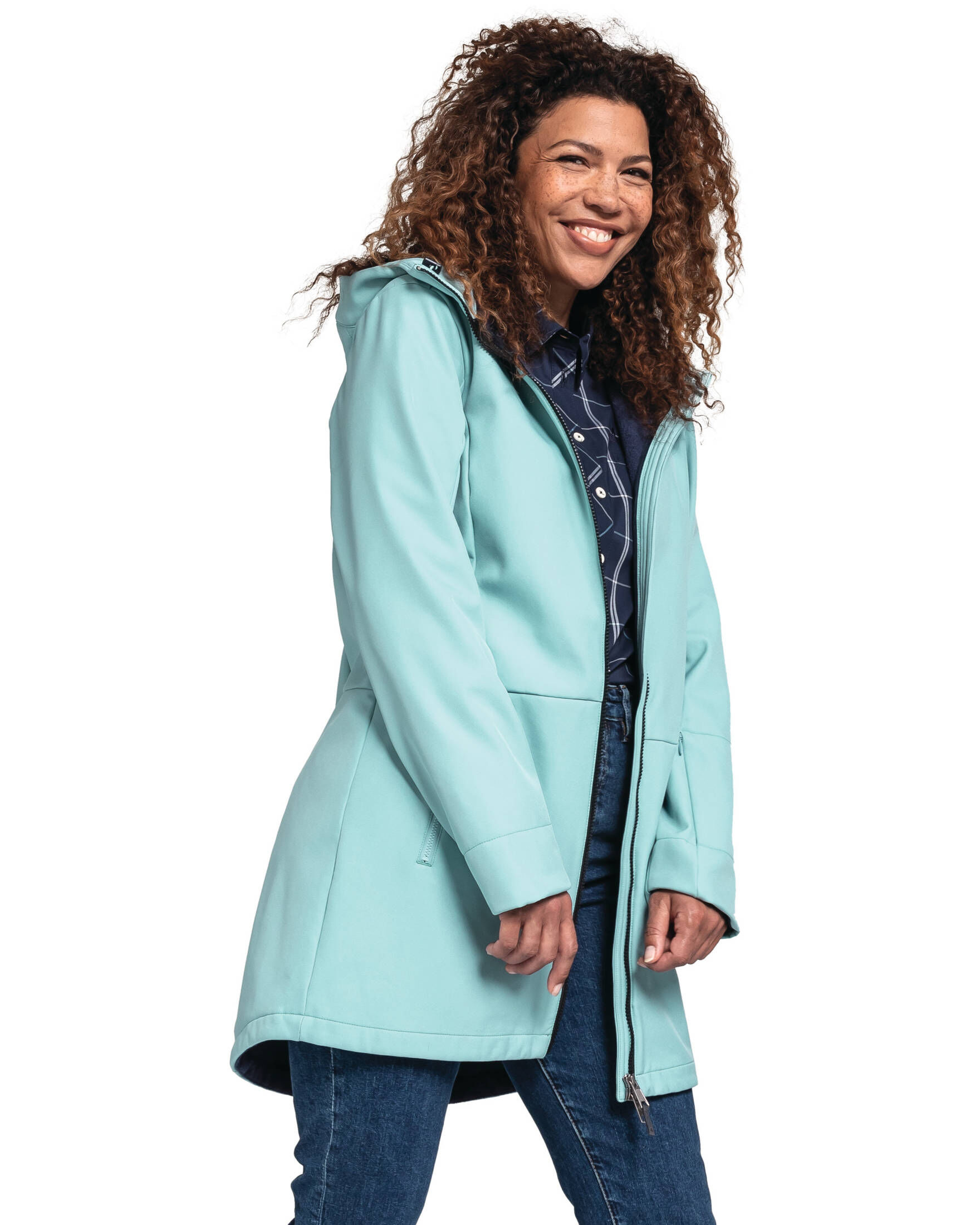 Damen Mantel Softshell Essex L