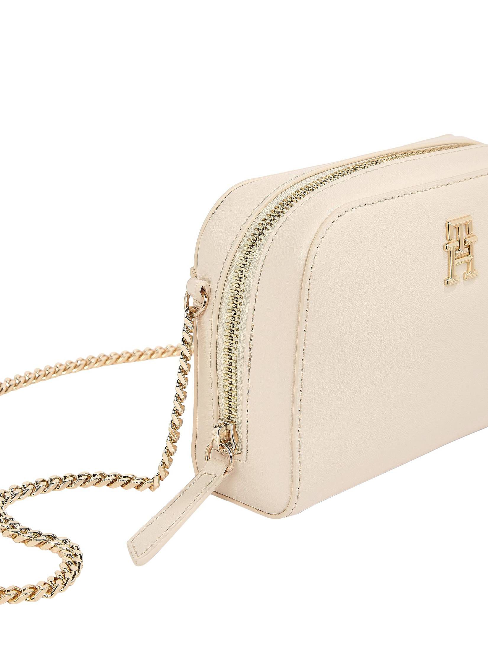 Tommy Hilfiger Damen Umhängetasche TH FEMININE CROSSOVER in Beige ...