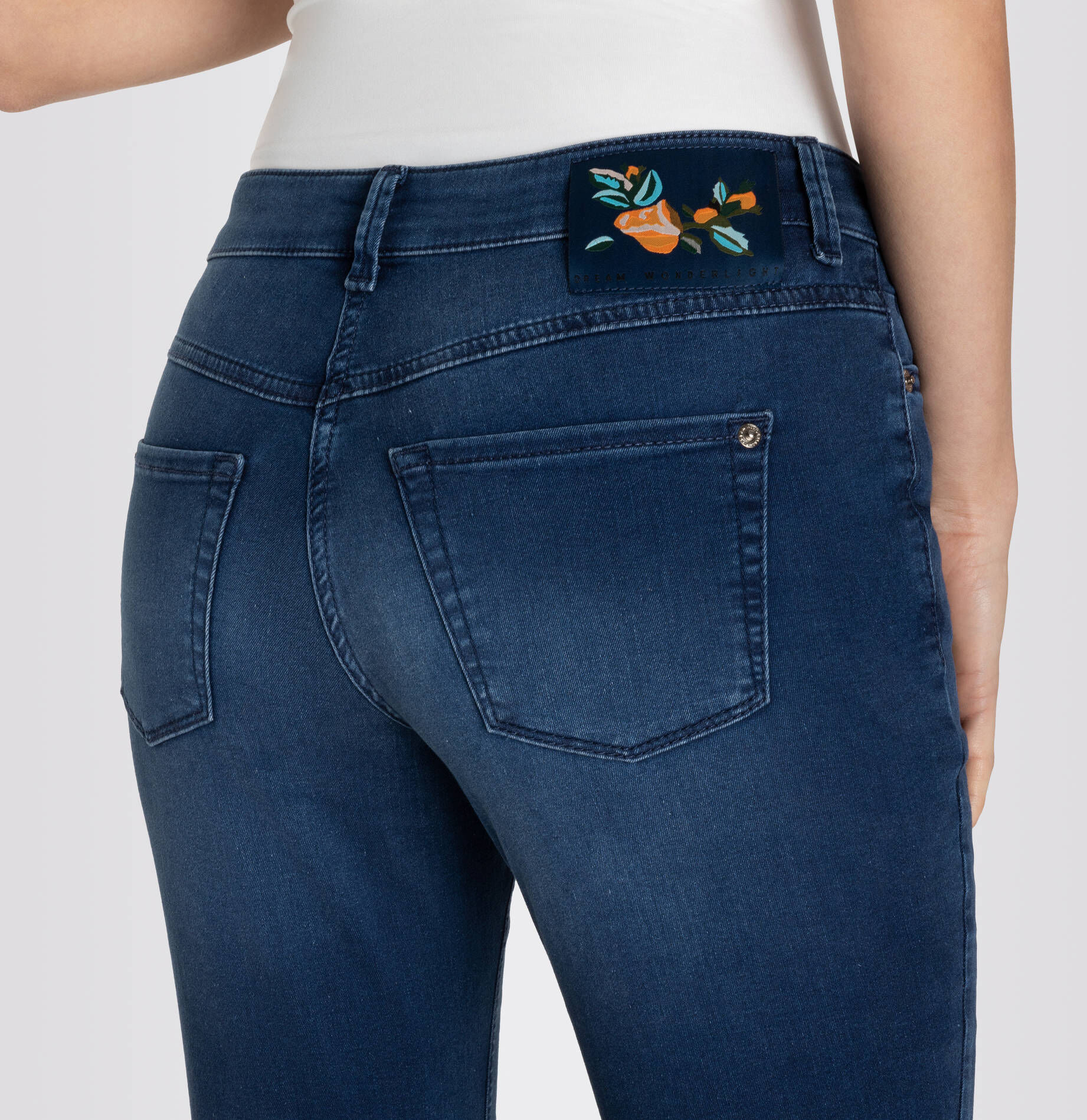 MAC Damen Jeans DREAM SUMMER Straight Fit in blau kaufen | engelhorn