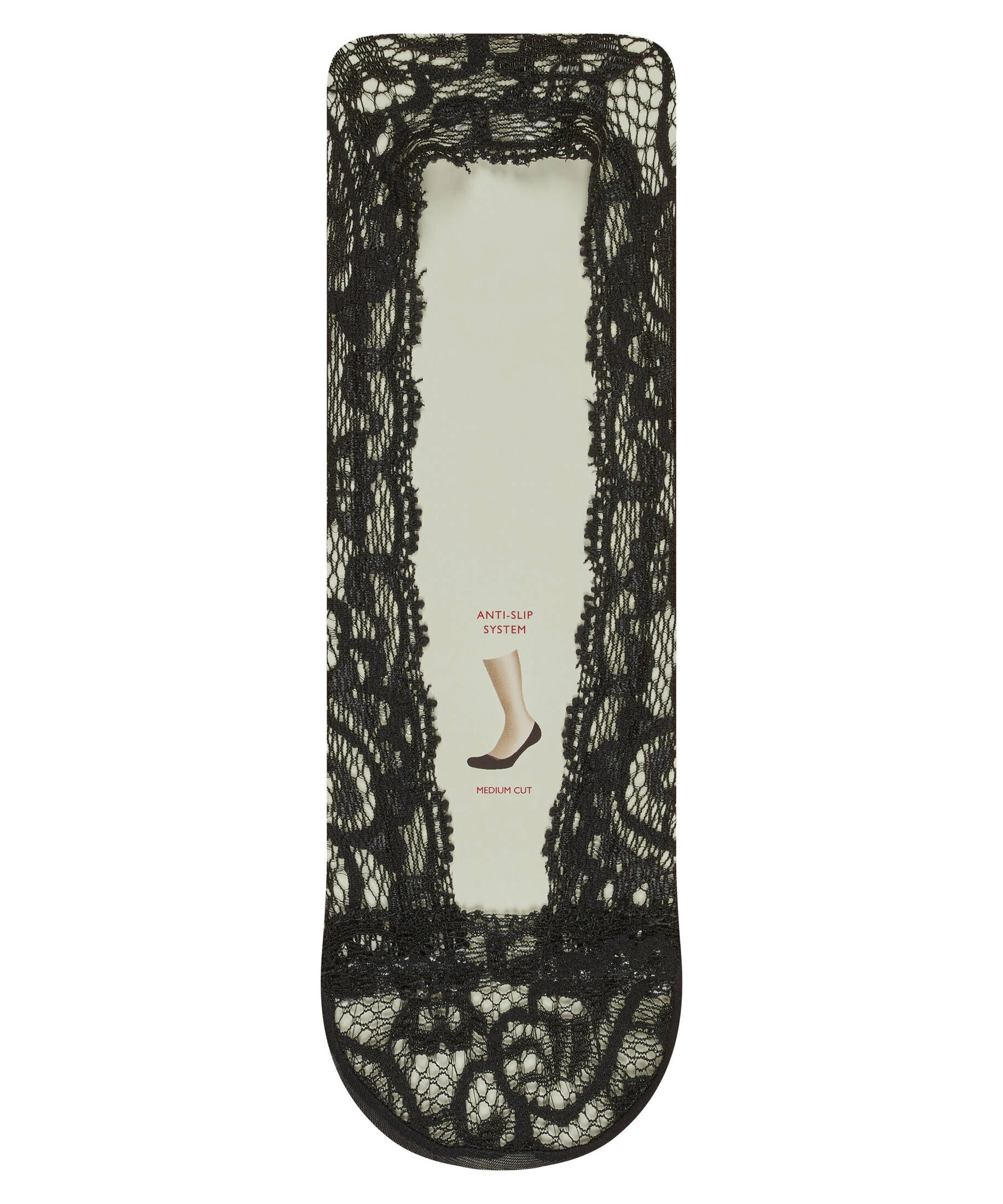Damen Füßlinge Lace