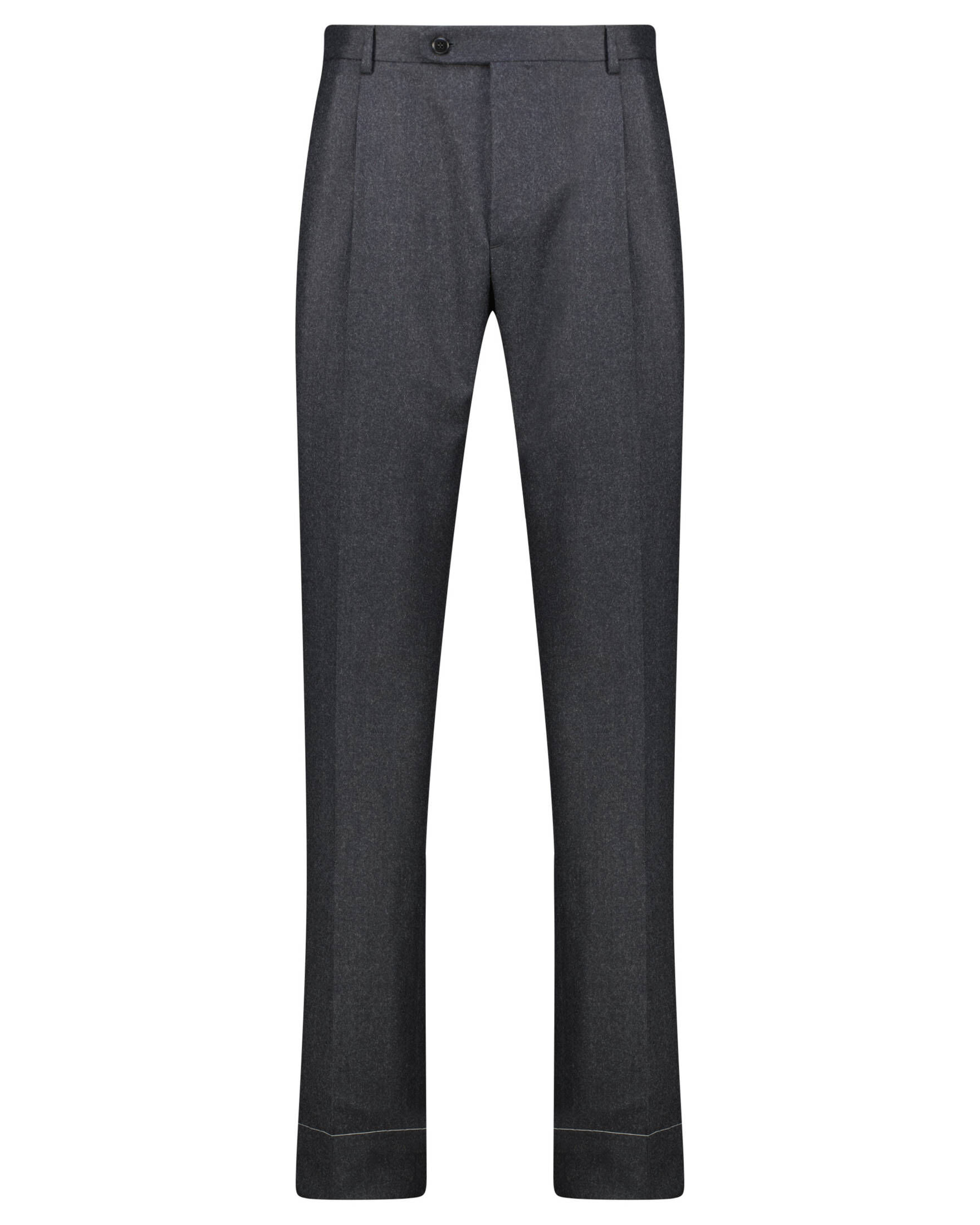 Herren Anzughose aus Wolle Straight Fit