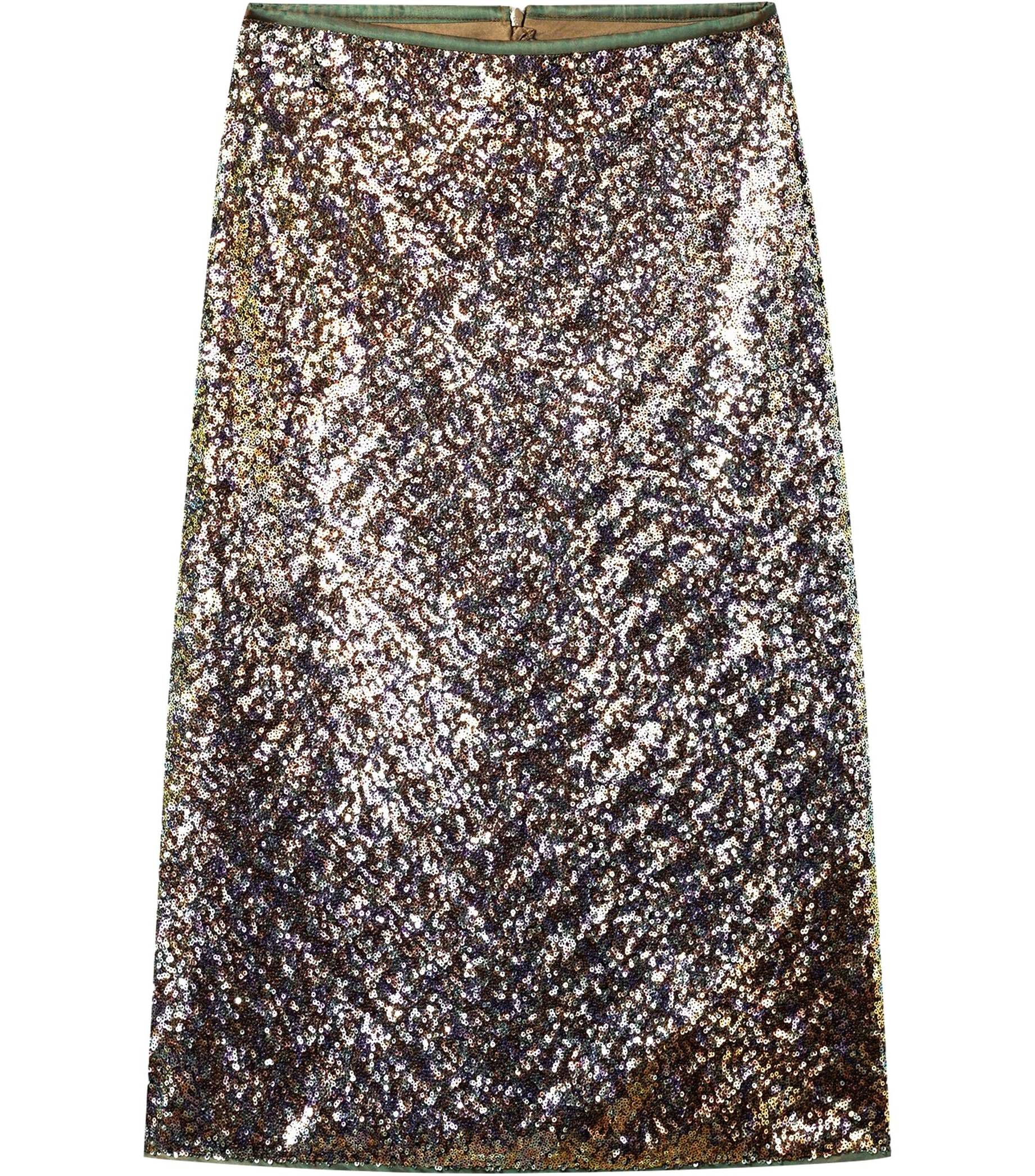 Damen Pailletten-Rock