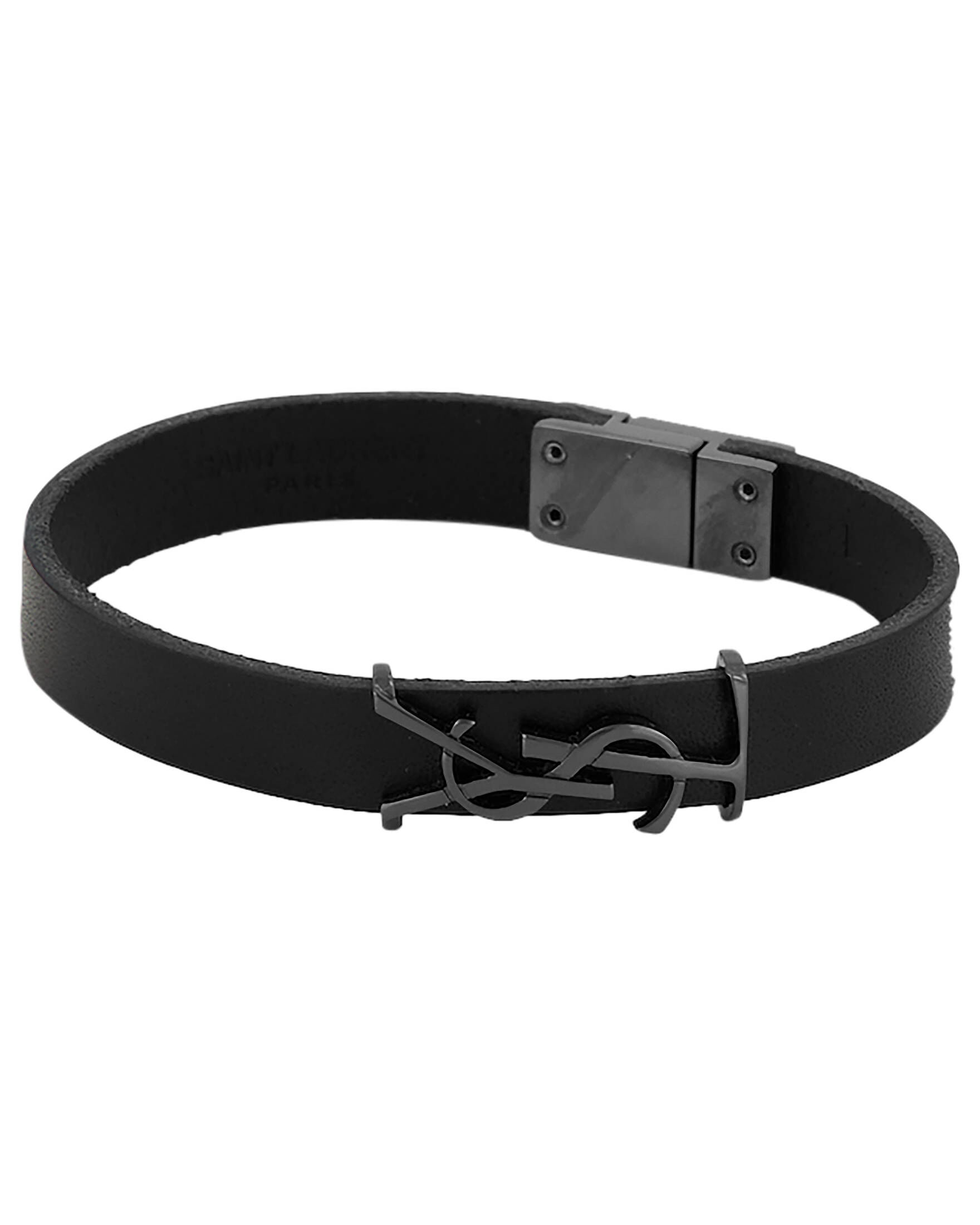 Herren Lederarmband YSL BRACCIALE